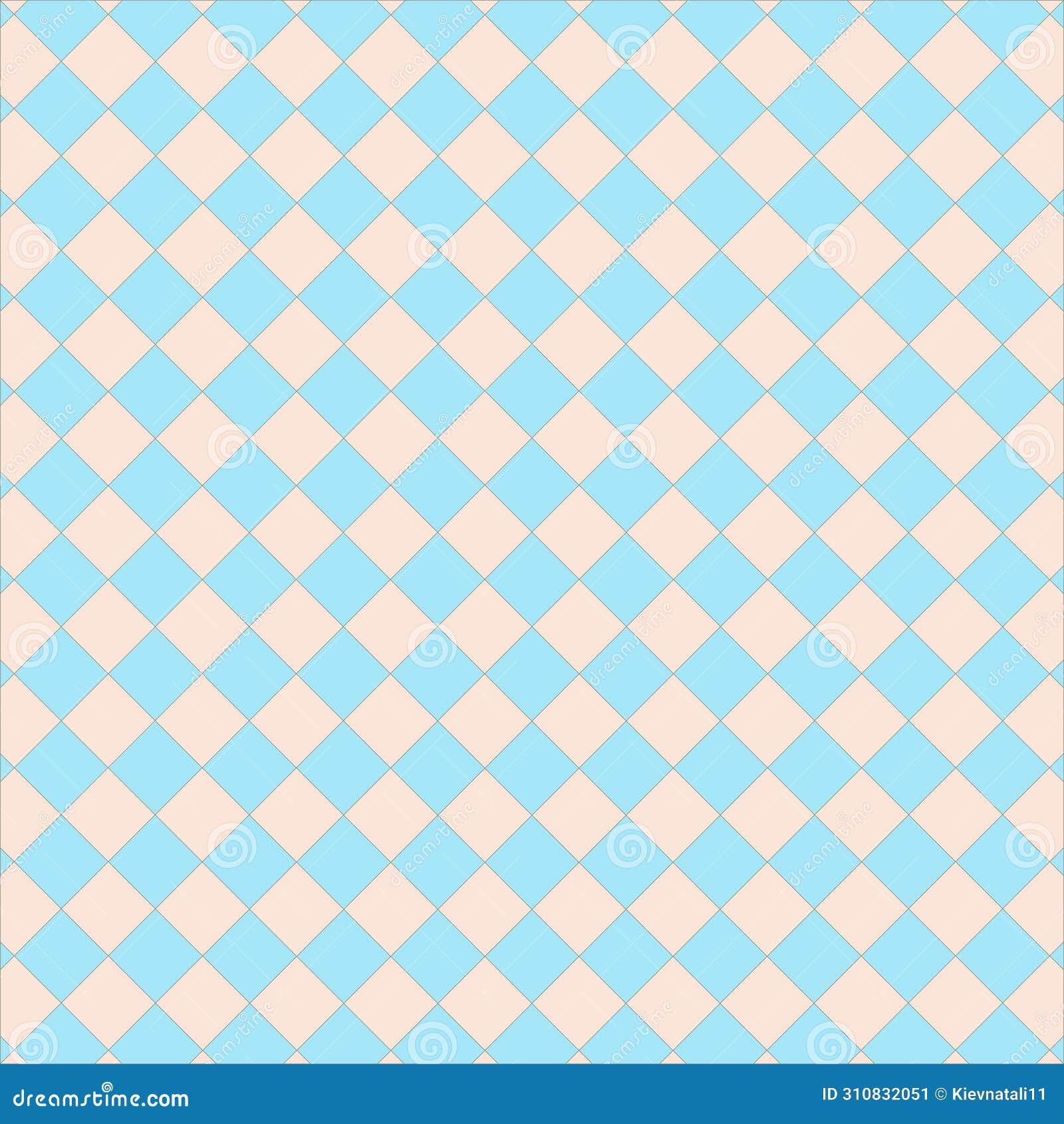 Pink and Blue Checkered Background. Stock Vector - Illustration of ...