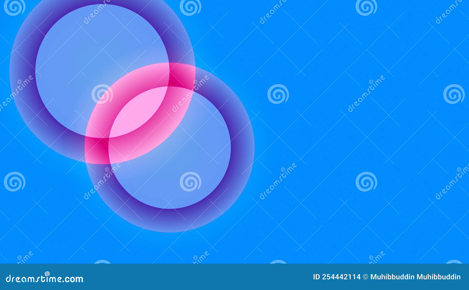 Pink Blue Circle Gradient Background Stock Illustration - Illustration ...