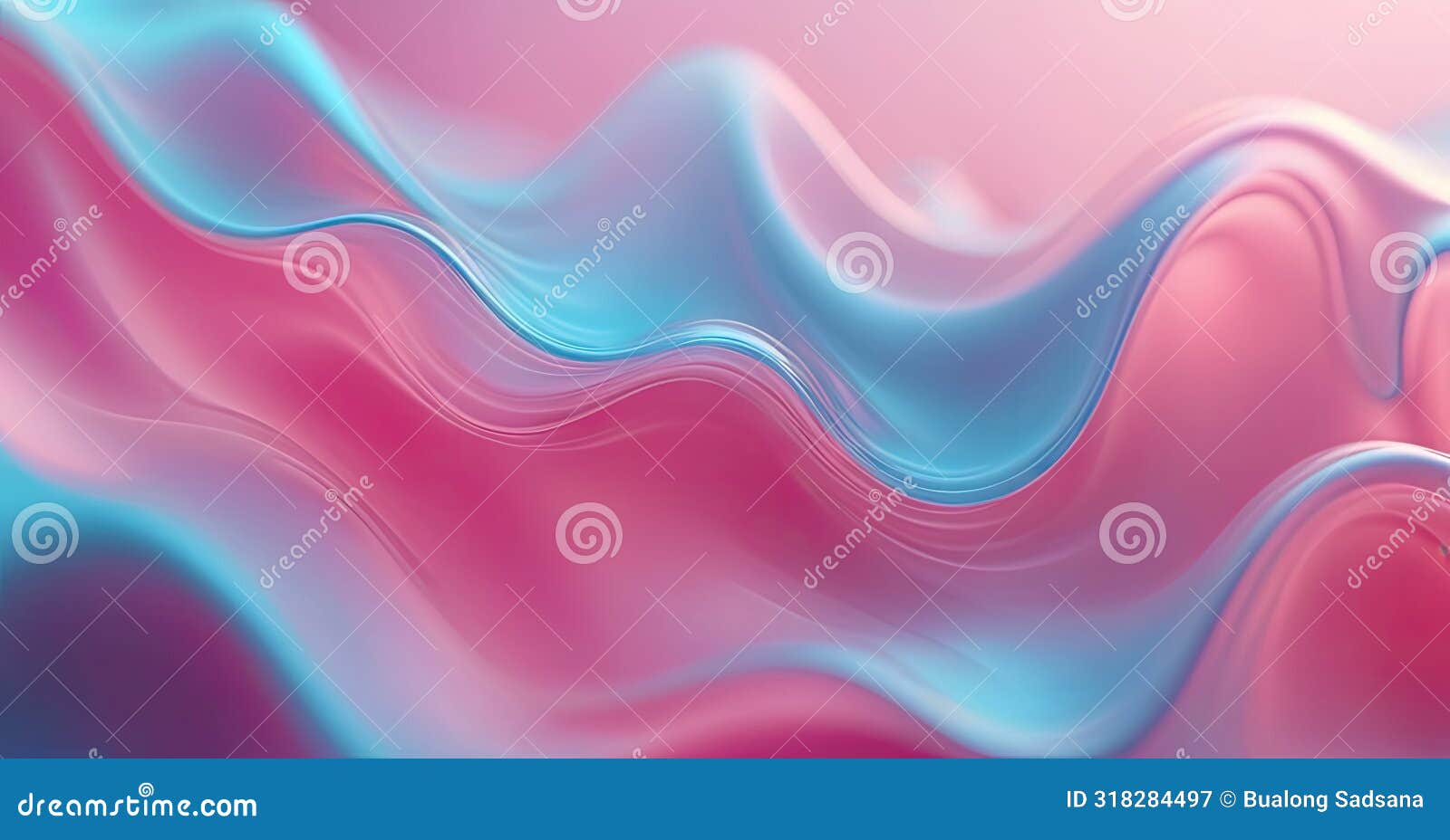A Pink and Blue Color Scheme is Used To Create a Visual Effect. Stock ...