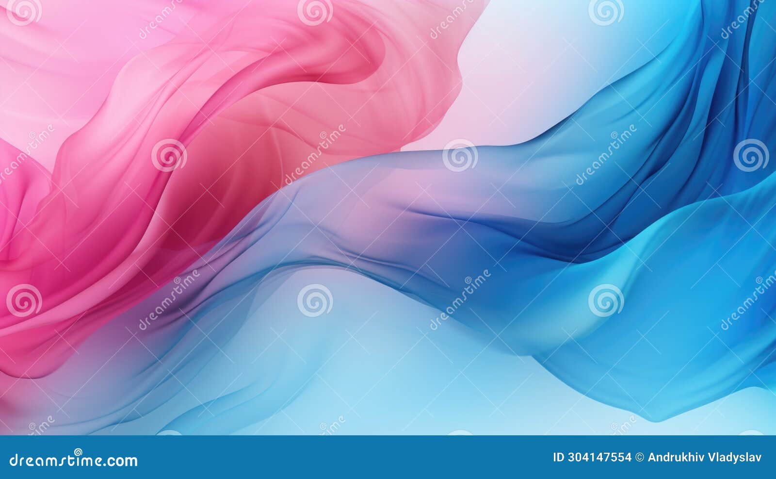 Pink and Blue Colors Background, Abstract Illustration Stock Photo ...