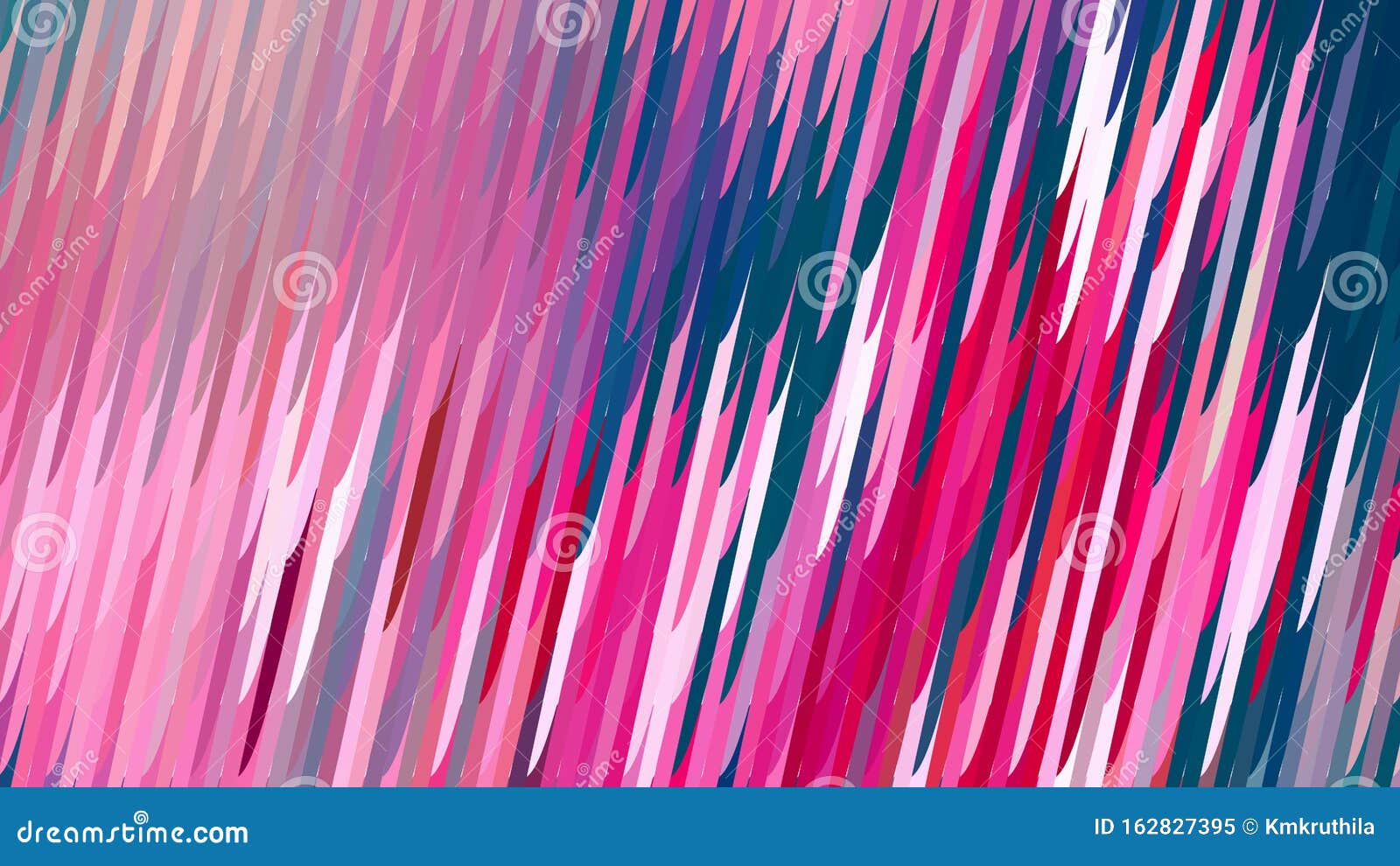 Pink and Blue Diagonal Lines and Stripes Background Stock Vector ...