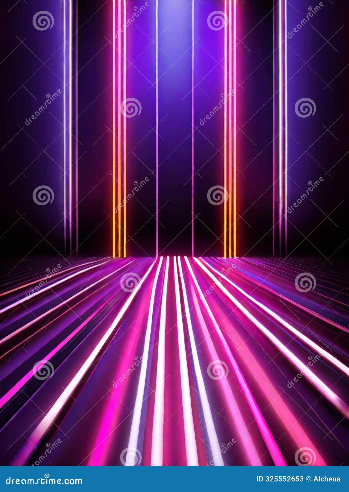 Purple Pink Stripes Rays Abstract Background Stock Image - Image of ...
