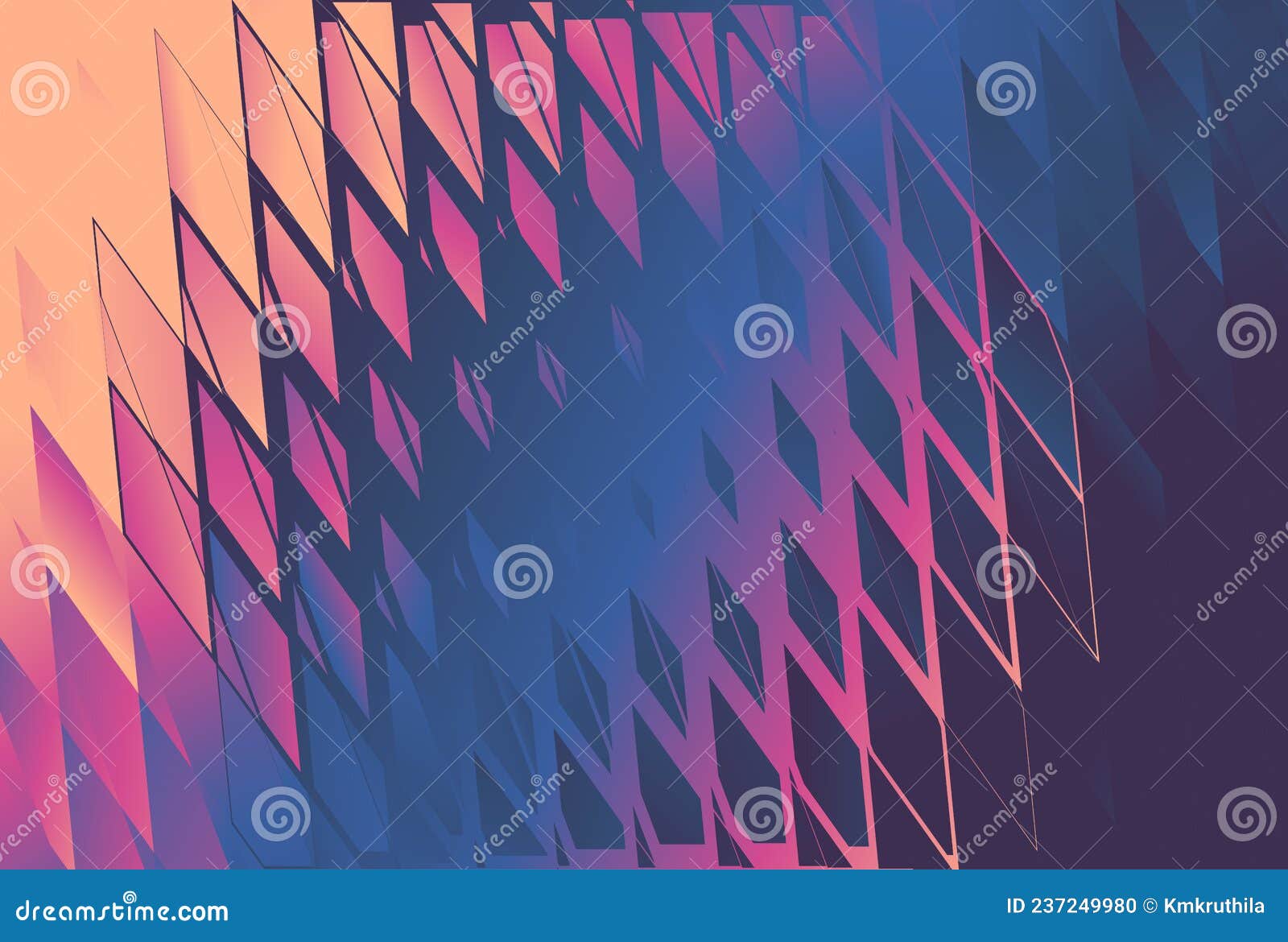 Pink Blue and Orange Background Vector Illustration Beautiful Elegant ...