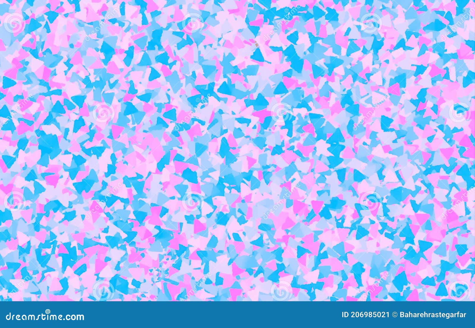Pink and blue pattern. stock image. Image of polygonal - 206985021
