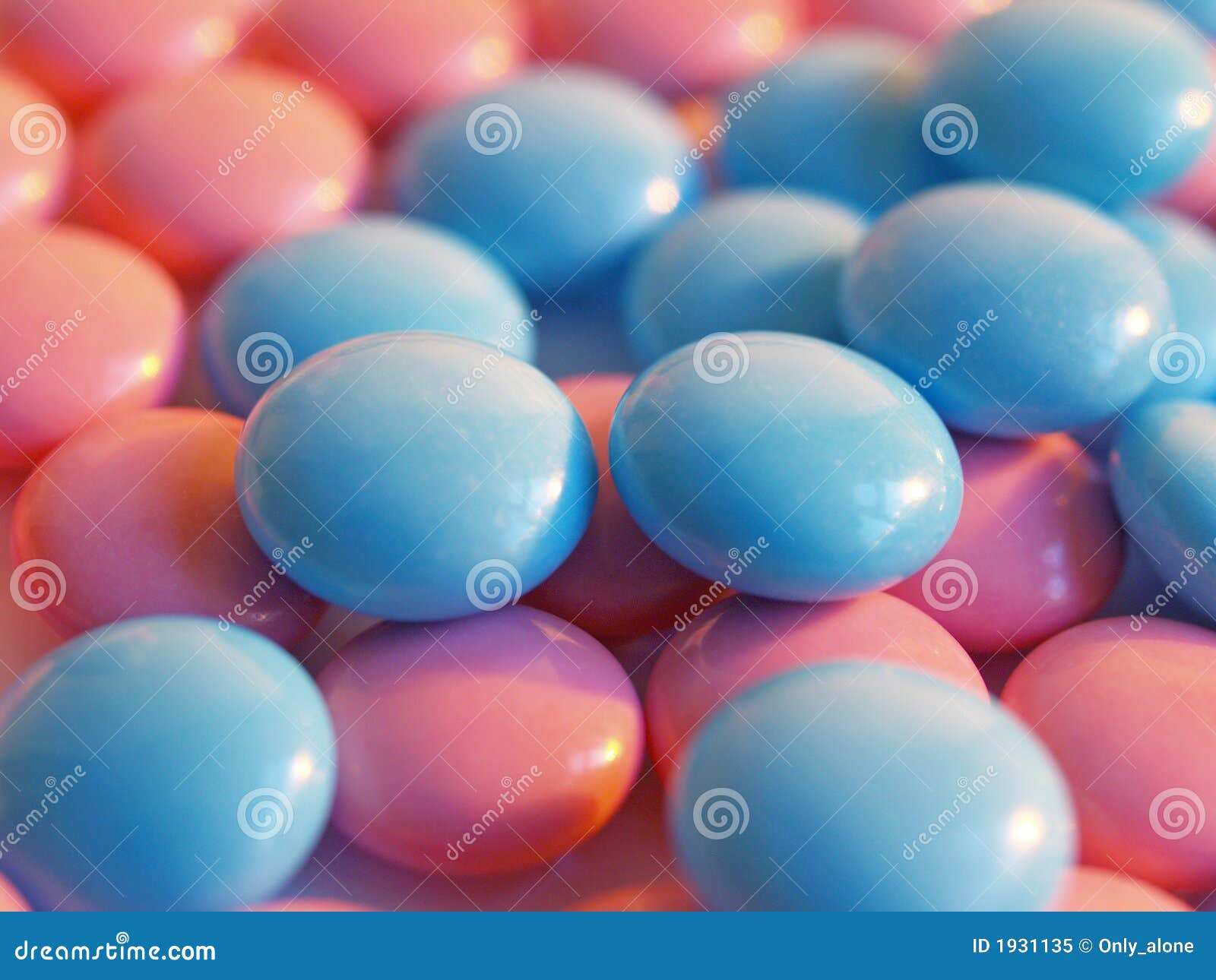 Pink and blue pills stock image. Image of medicine, healthcare - 1931135