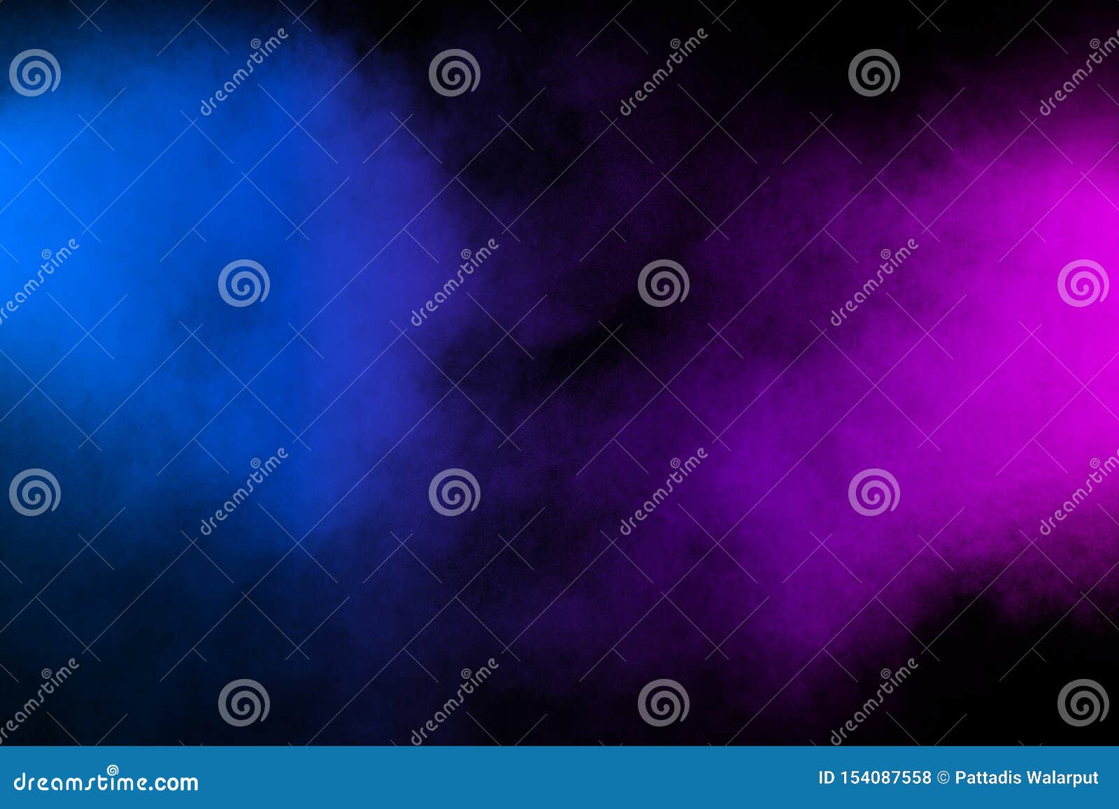 Pink Blue Powder Explosion on Black Background.Pink Blue Dust Splash ...