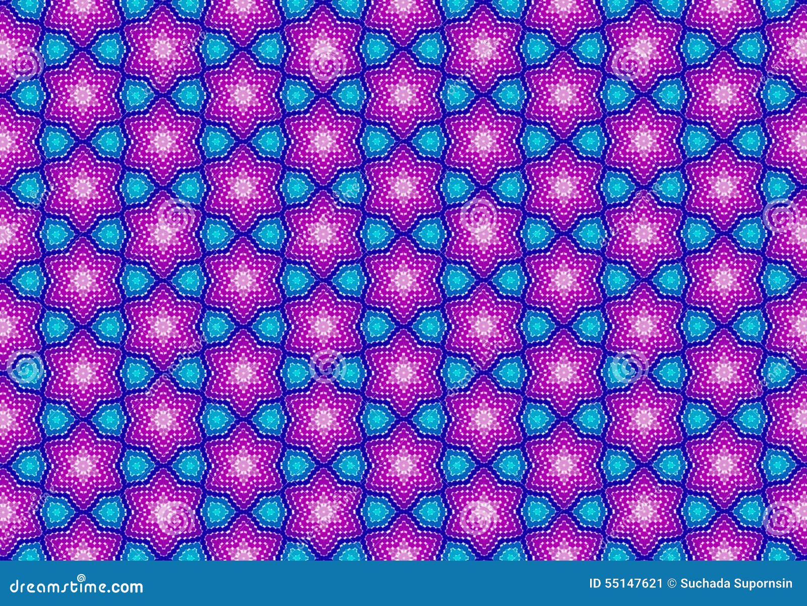 Pink Blue Purple Geomatics Pattern Wallpaper Stock Image - Image of ...