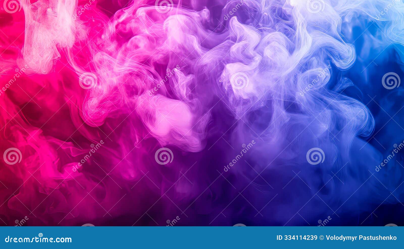 A Pink and Blue Smoke Background with a Black Background Stock Image ...