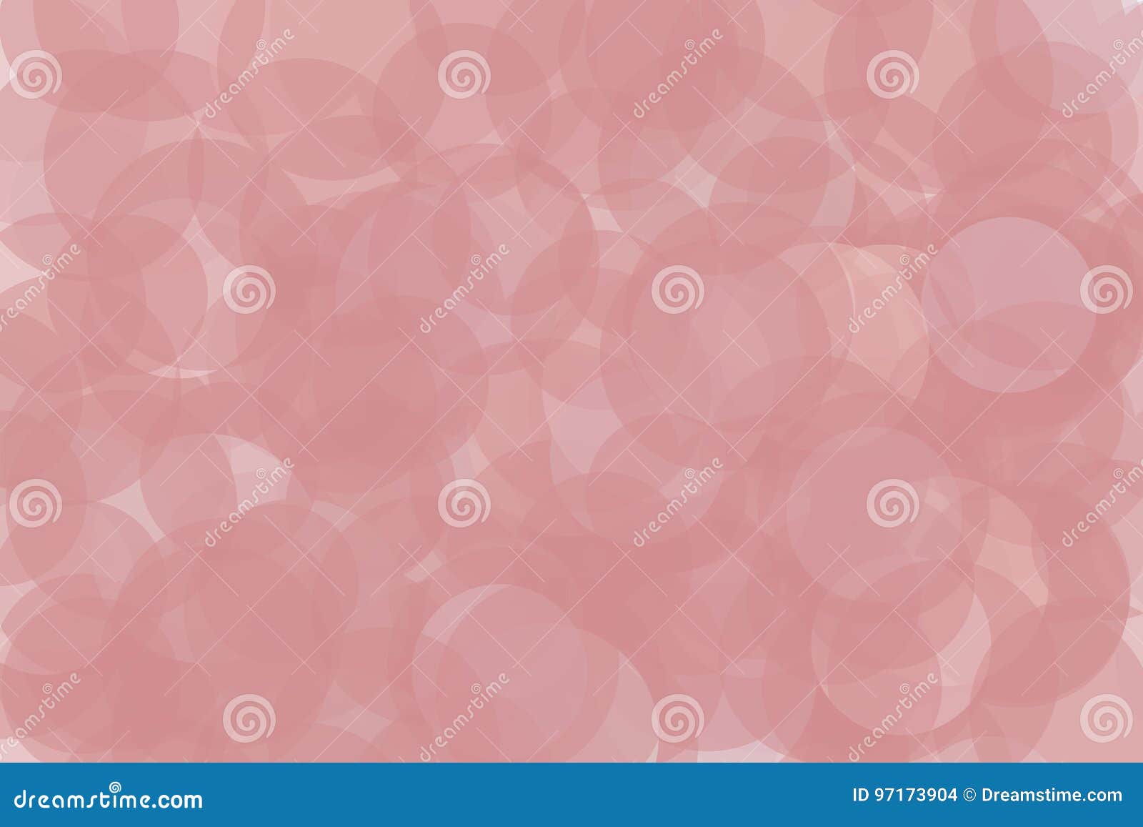 Pink Blush Round Dots Circles Stock Illustration - Illustration of dots ...
