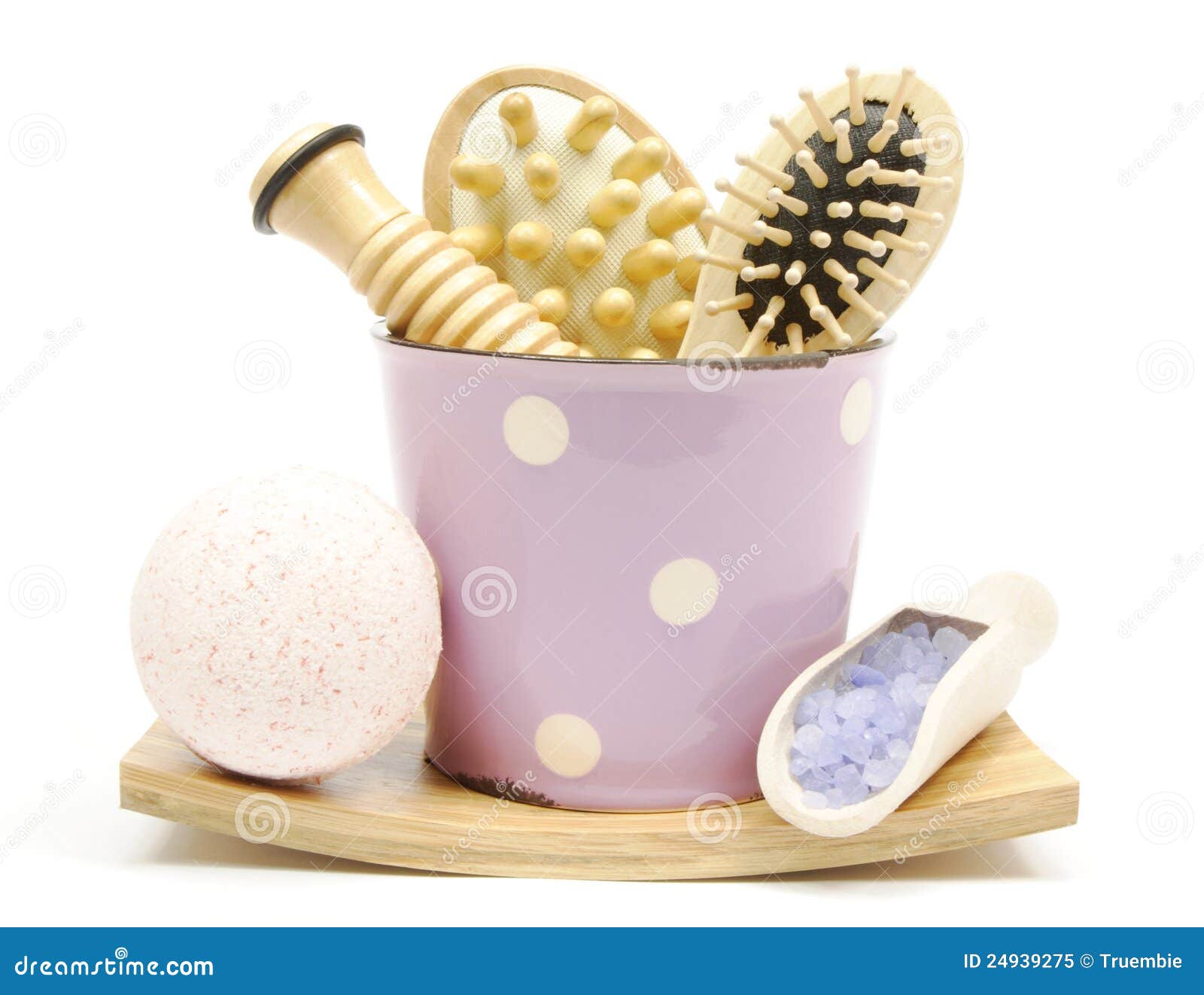 Pink body care set stock image. Image of beauty, brush - 24939275