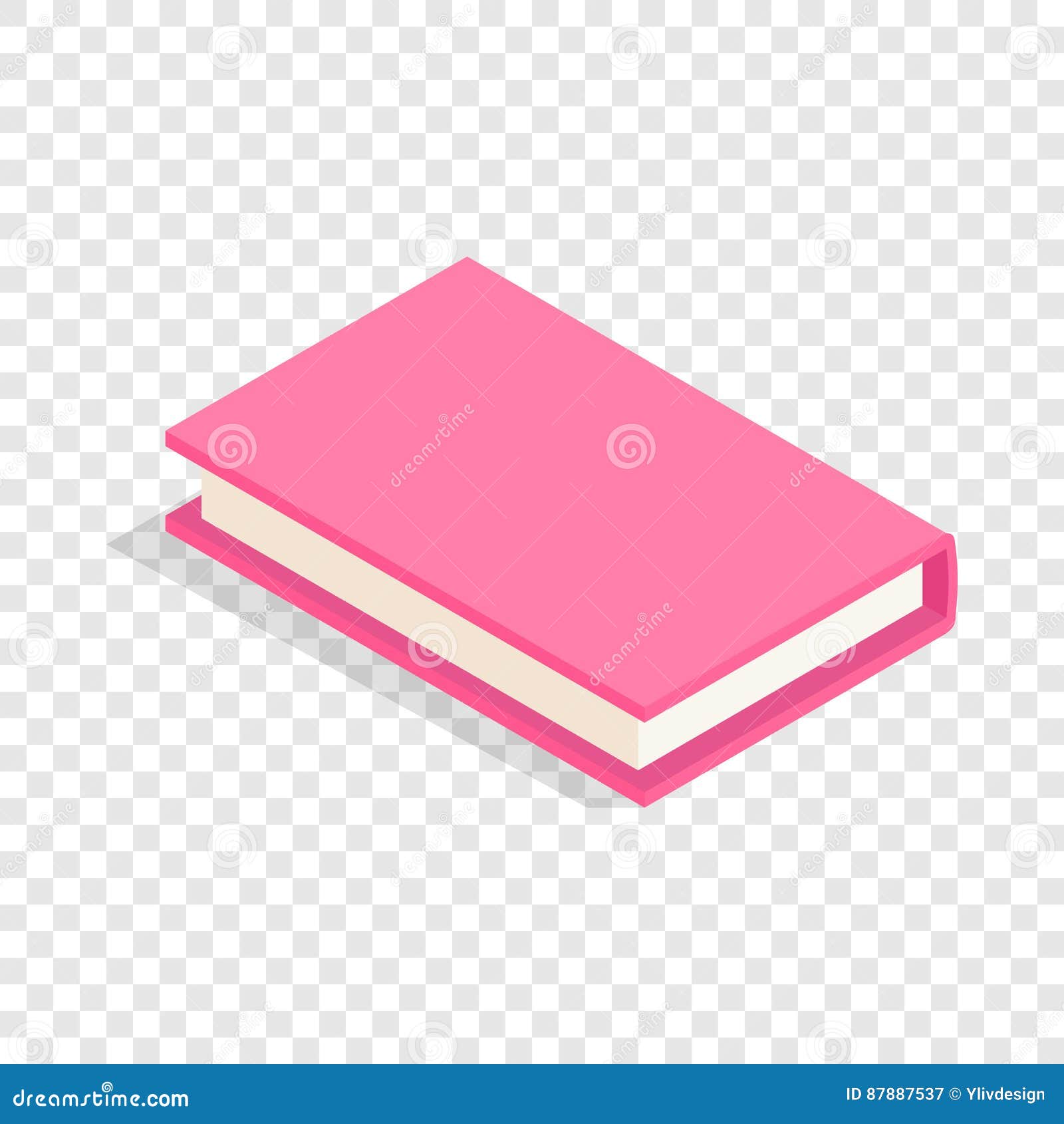 Pink Book Icon, Cartoon Style Royalty-Free Stock Image | CartoonDealer ...