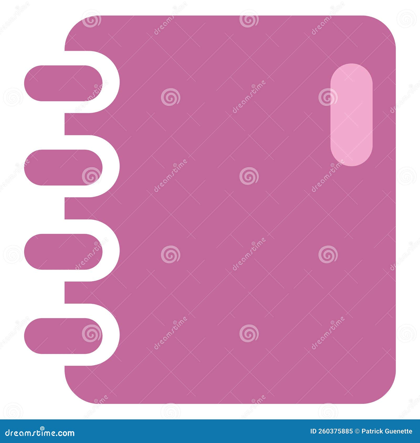 Pink Book Icon, Cartoon Style Royalty-Free Stock Image | CartoonDealer ...