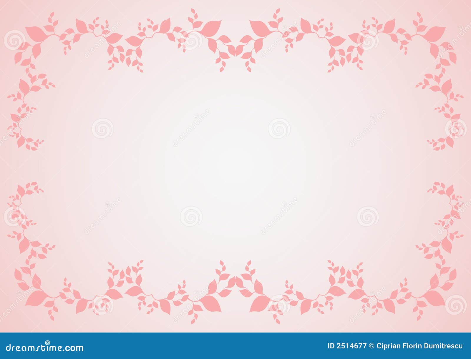 Pink border stock vector. Image of draw, creative, illustration - 2514677