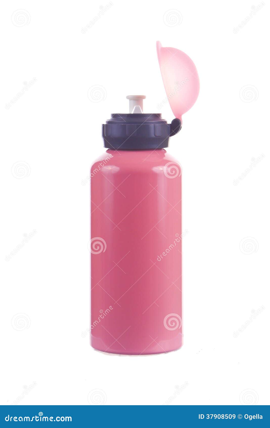 Pink bottle for water stock image. Image of water, sportive - 37908509