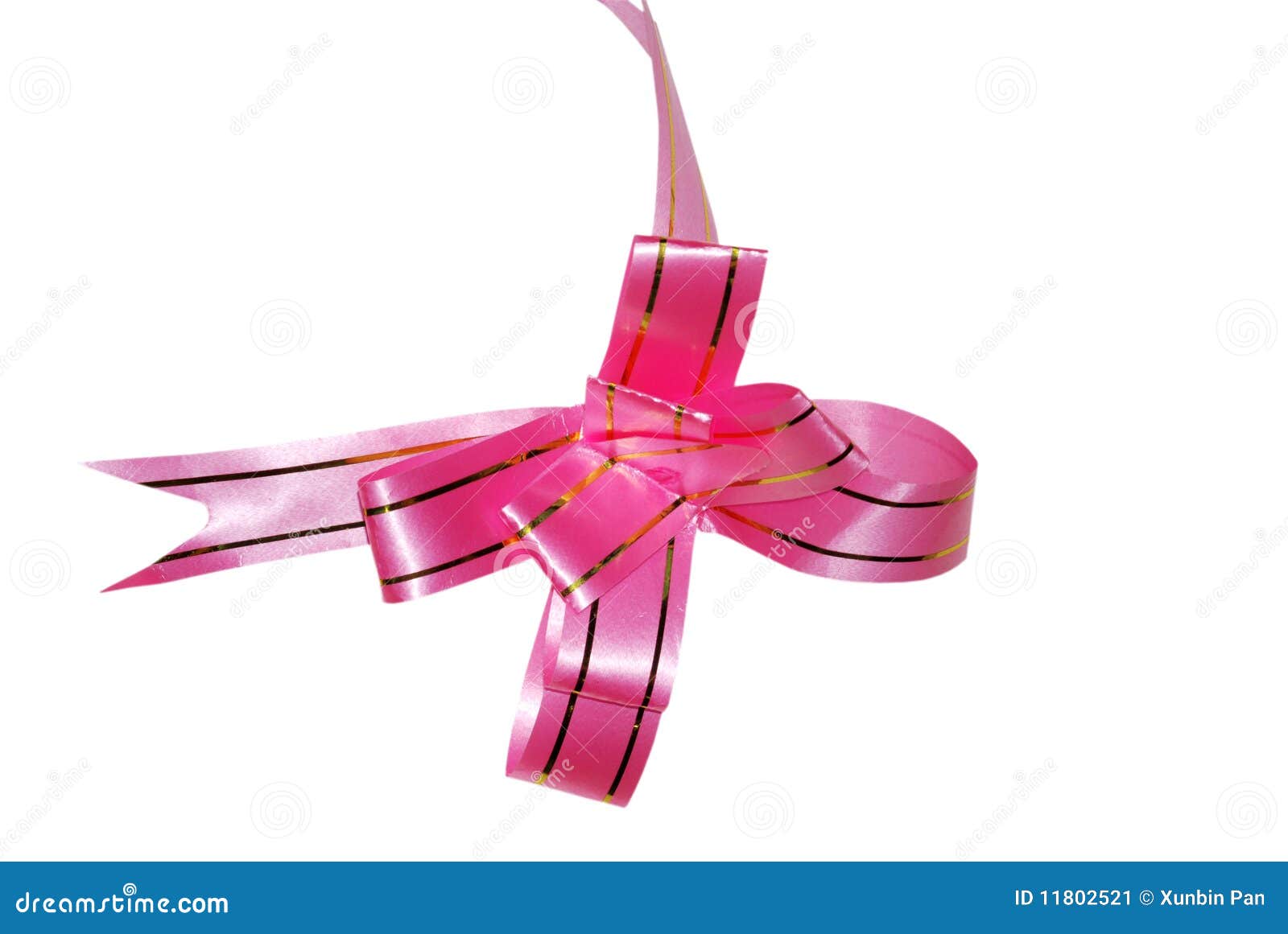 Pink bow stock image. Image of decorative, design, anniversary - 11802521