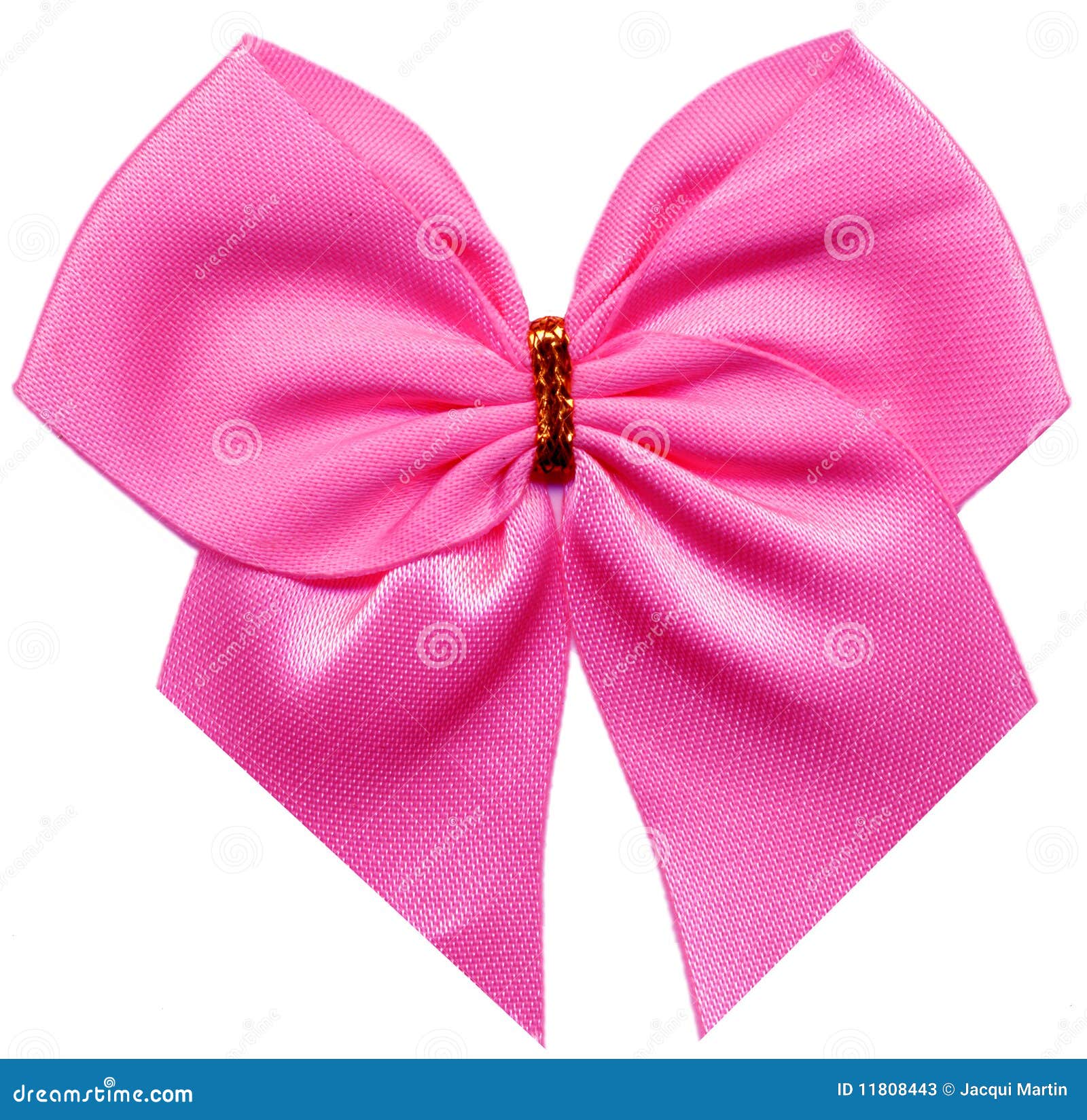 Pink bow stock image. Image of birthday, wrapping, cloth - 11808443