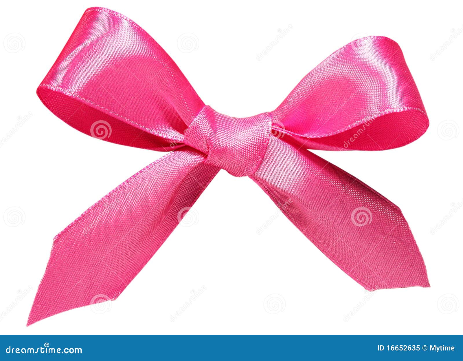 Pink bow stock image. Image of holiday, party, vivid - 16652635