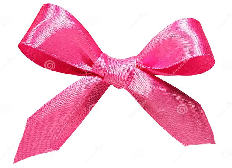 Pink bow stock image. Image of holiday, party, vivid - 16652635