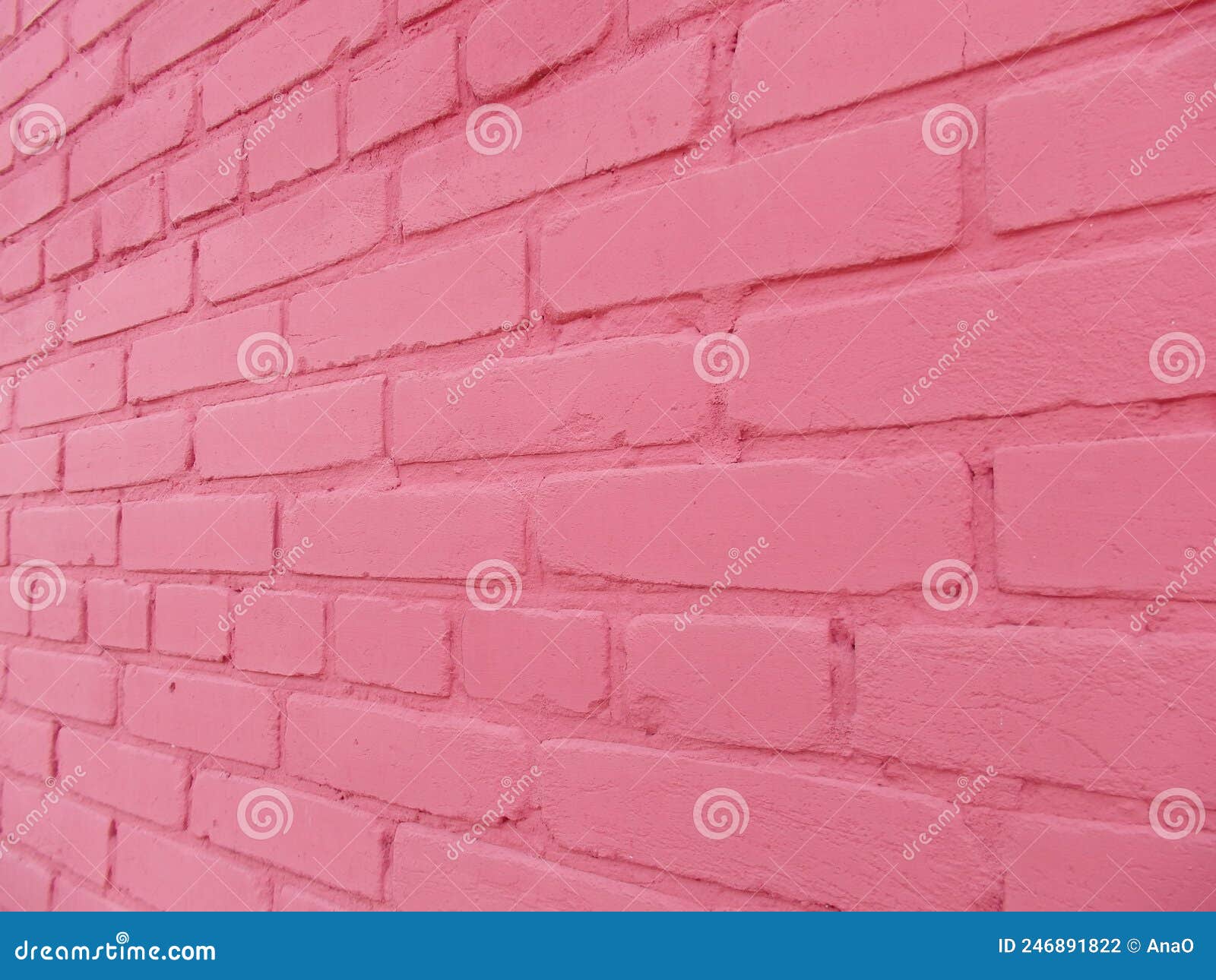 Pink Brick Wall As Background, Texture Wall Texture with Vintage Style ...