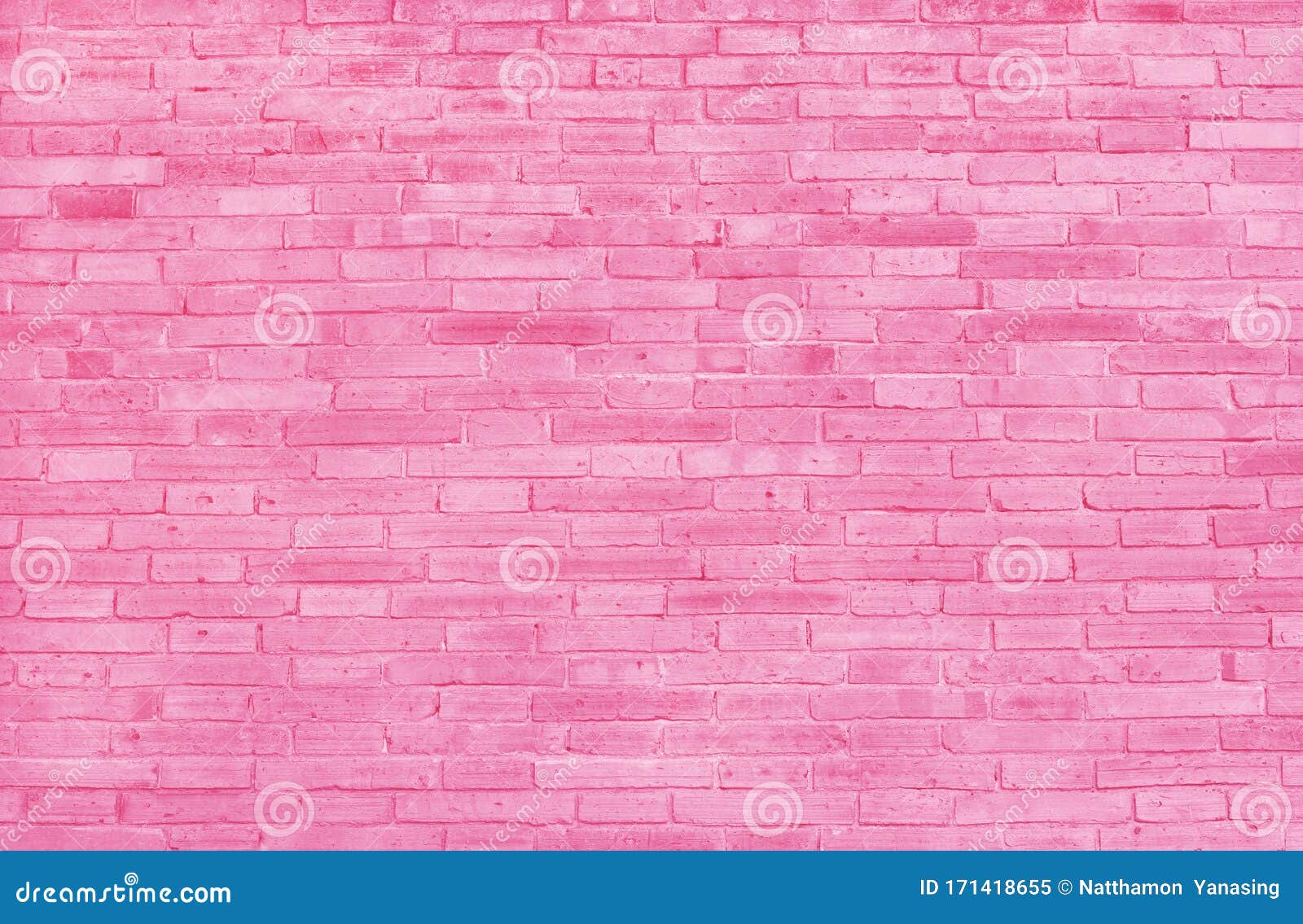 Pink Brick Wall Texture with Vintage Style Pattern for Background and ...