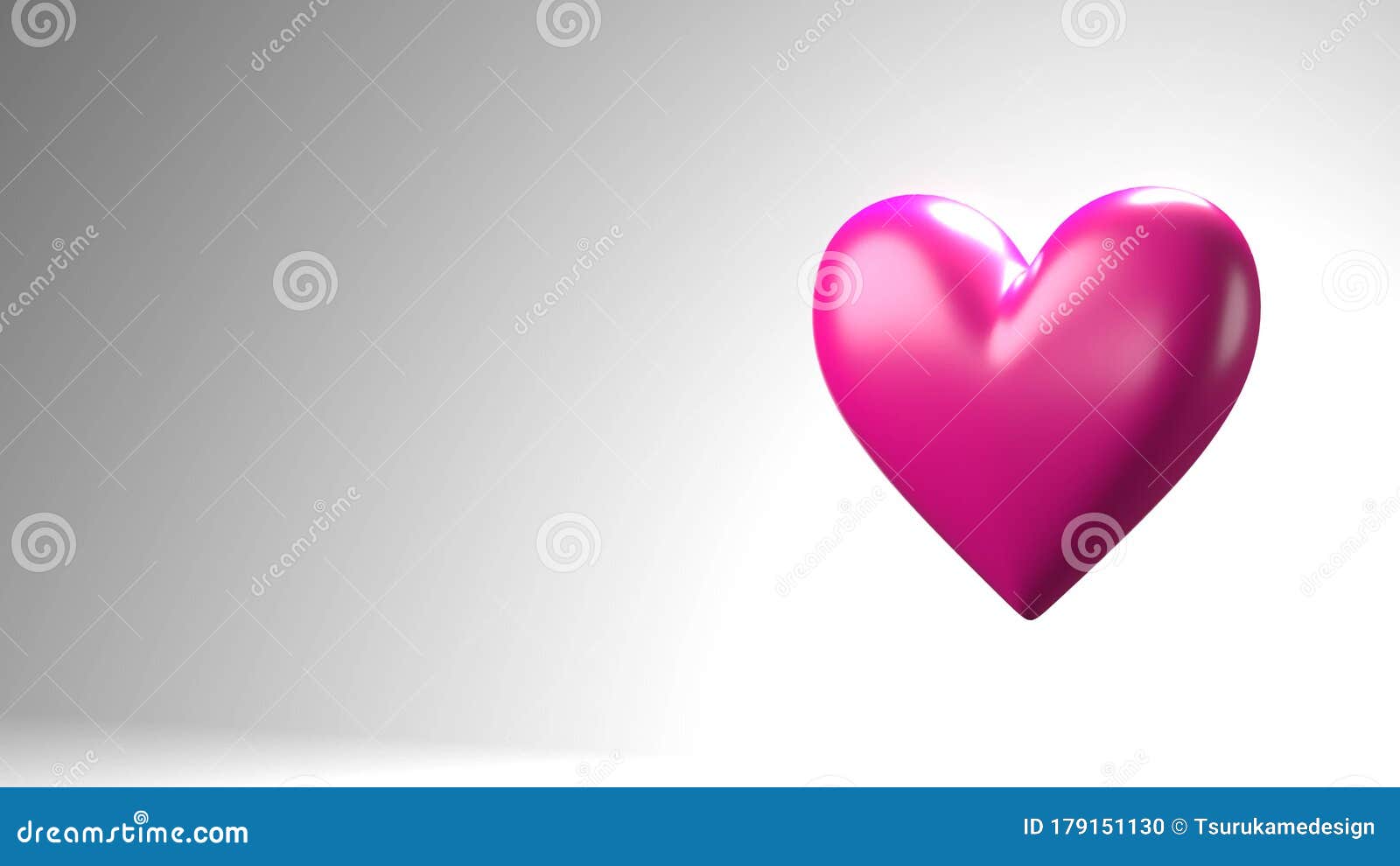 Pink Broken Heart Objects in White Text Space. Stock Footage - Video of ...