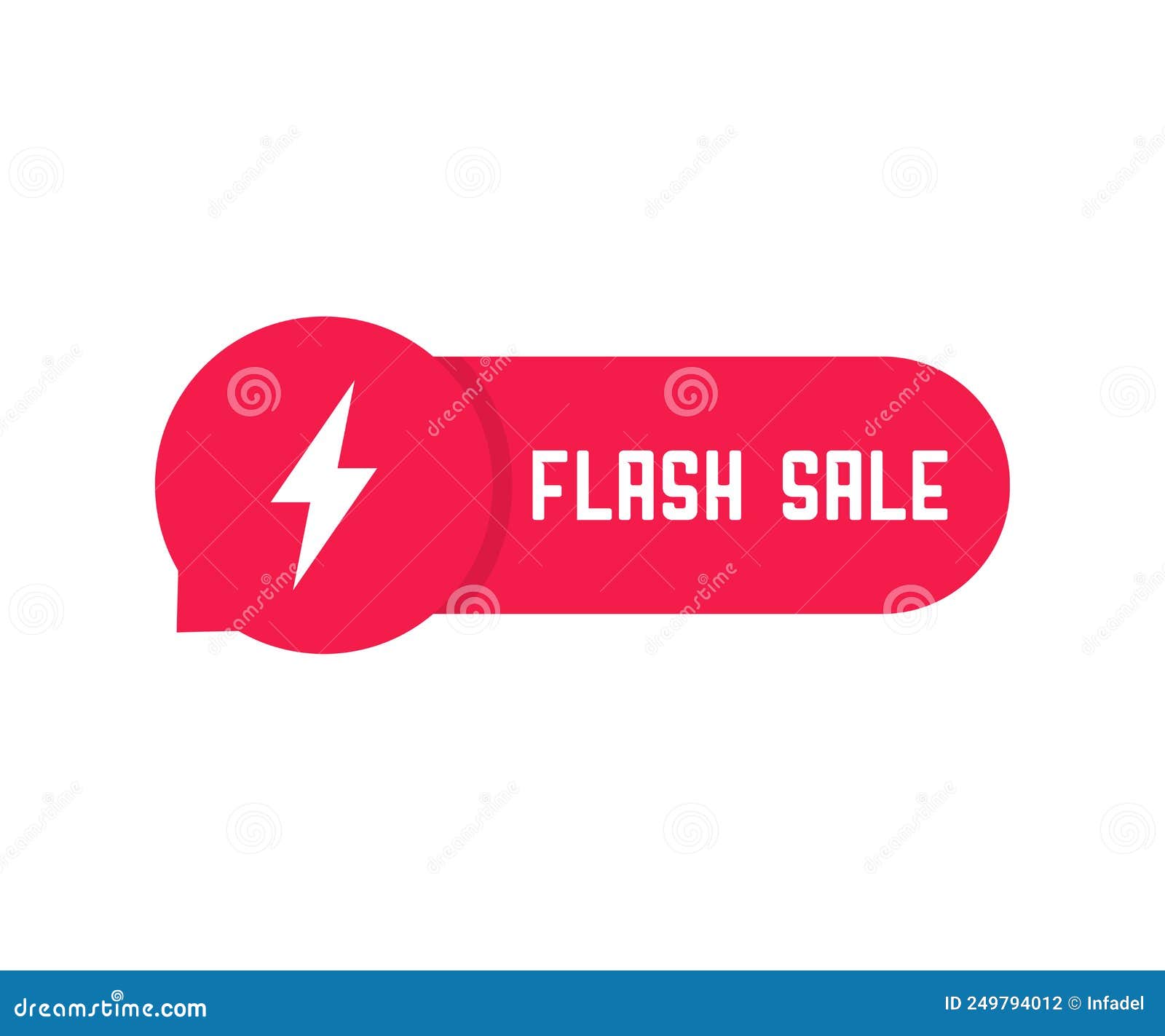 Pink Bubble Like Flash Sale Button Stock Vector - Illustration of buble ...