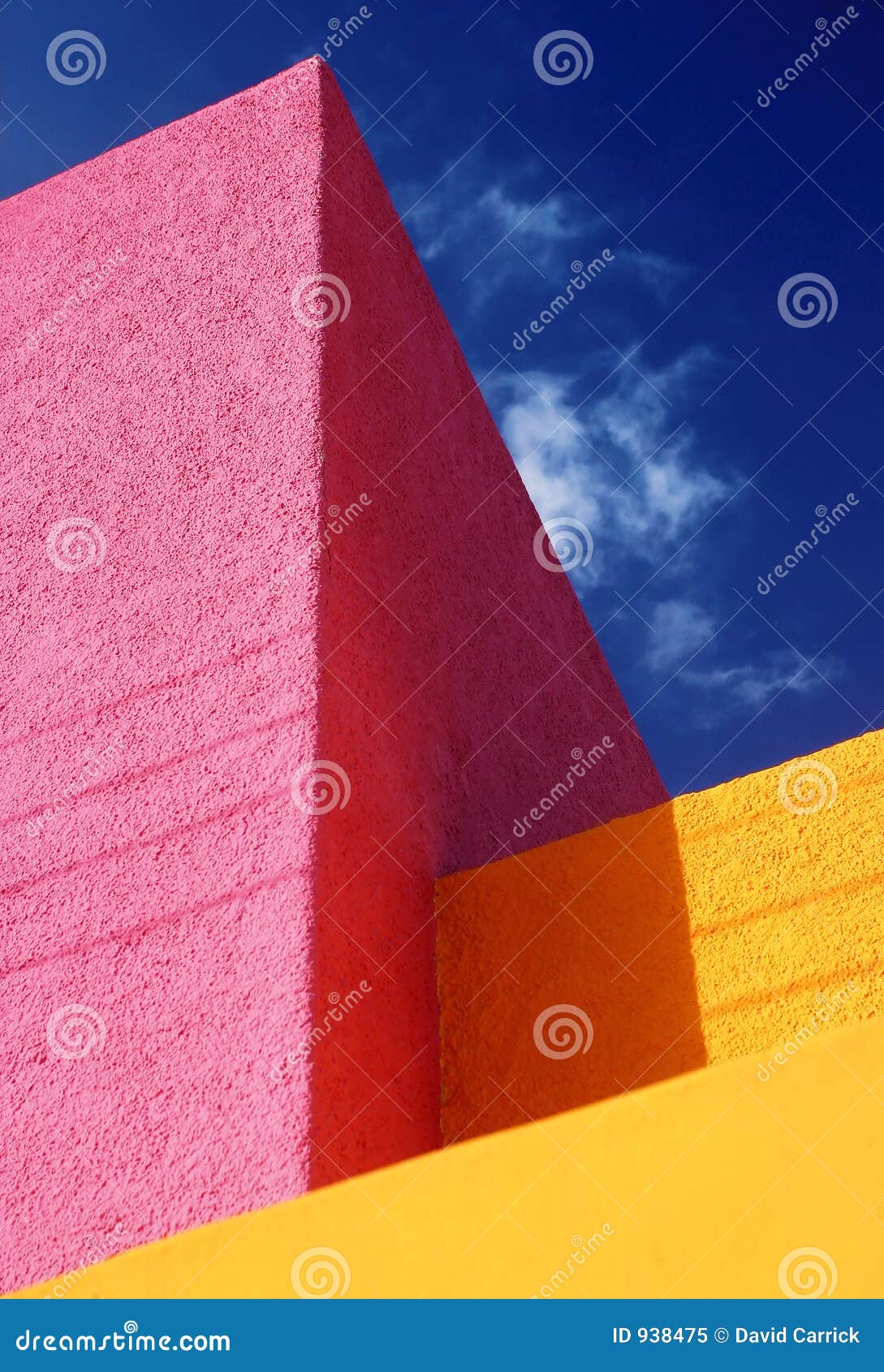 Pink building stock image. Image of pink, detail, blue - 938475
