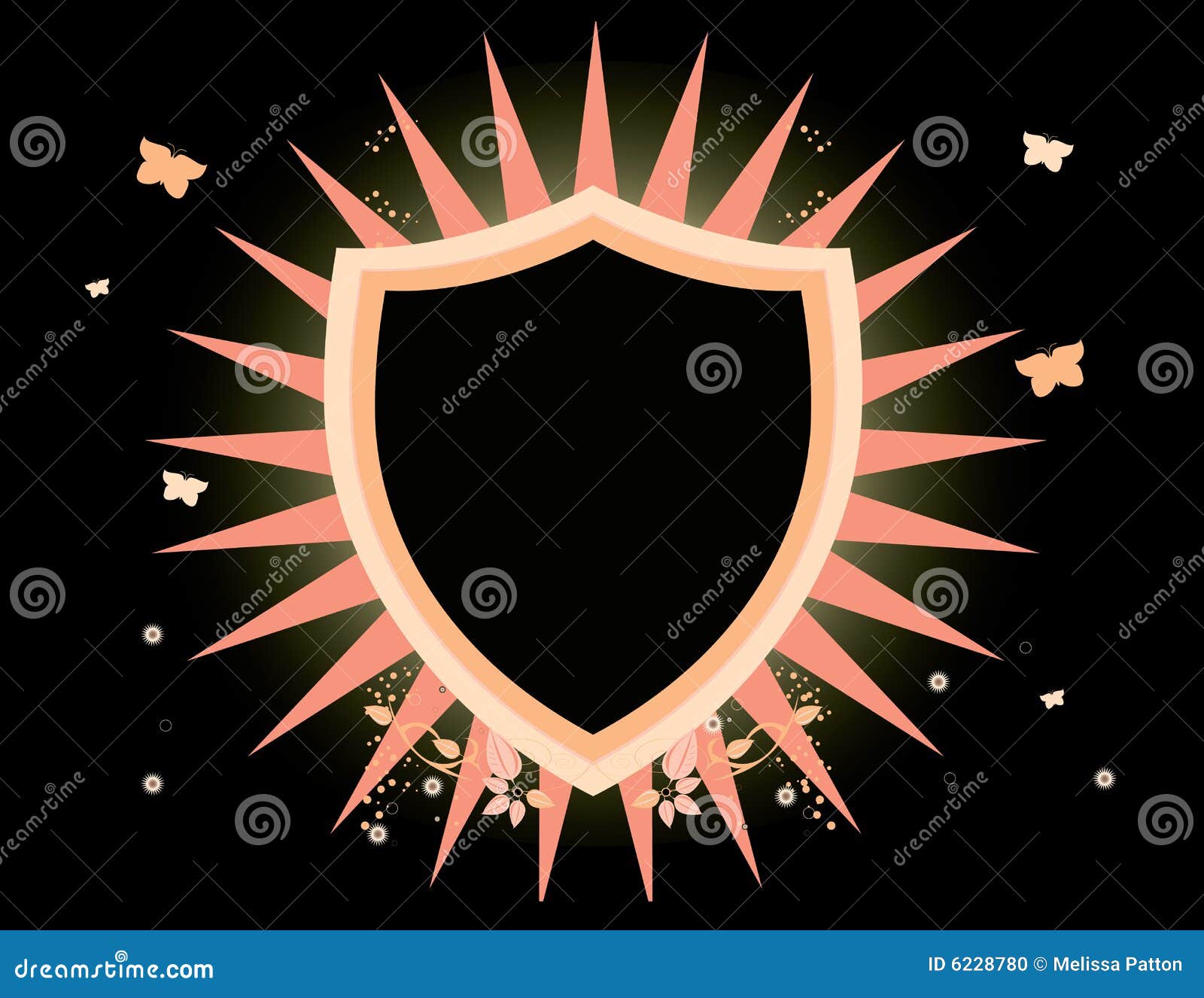 Butterfly Shield Stock Illustrations – 588 Butterfly Shield Stock ...