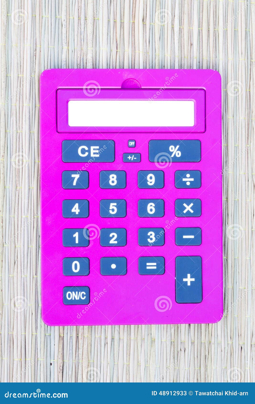 Pink calculator stock image. Image of figures, finance - 48912933