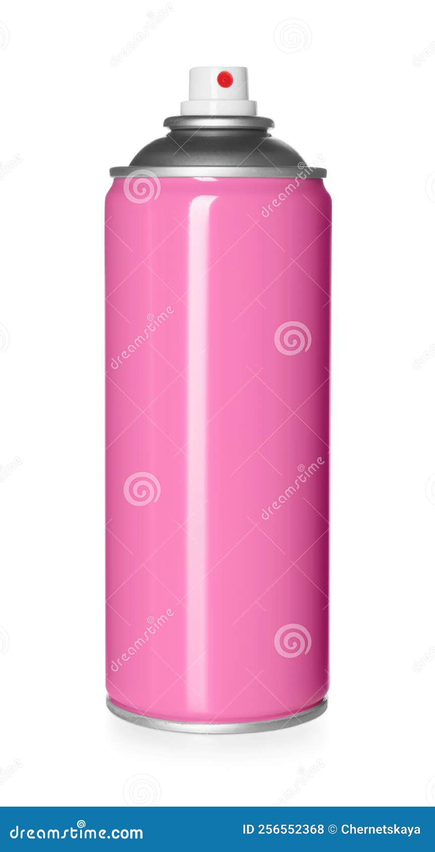 Pink Can of Spray Paint Isolated on White Stock Photo - Image of decor ...