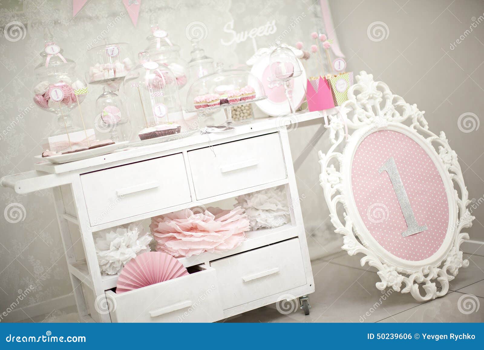 Pink candy bar stock photo. Image of party, candy, closeup - 50239606