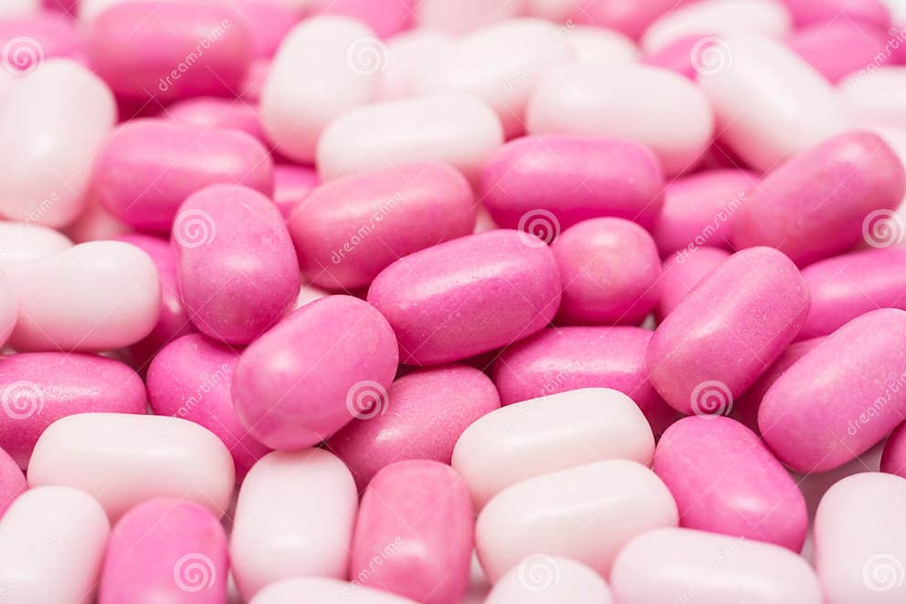 Pink Candy Mints stock image. Image of fresh, bonbons - 37979453