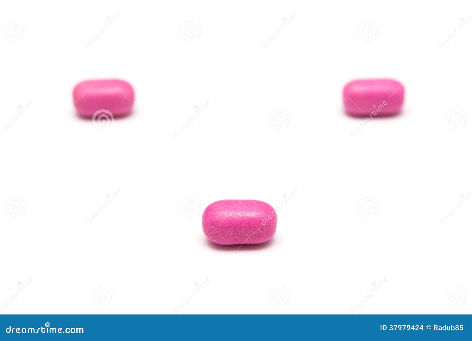 Pink Candy Mints Isolated stock photo. Image of dentist - 37979424
