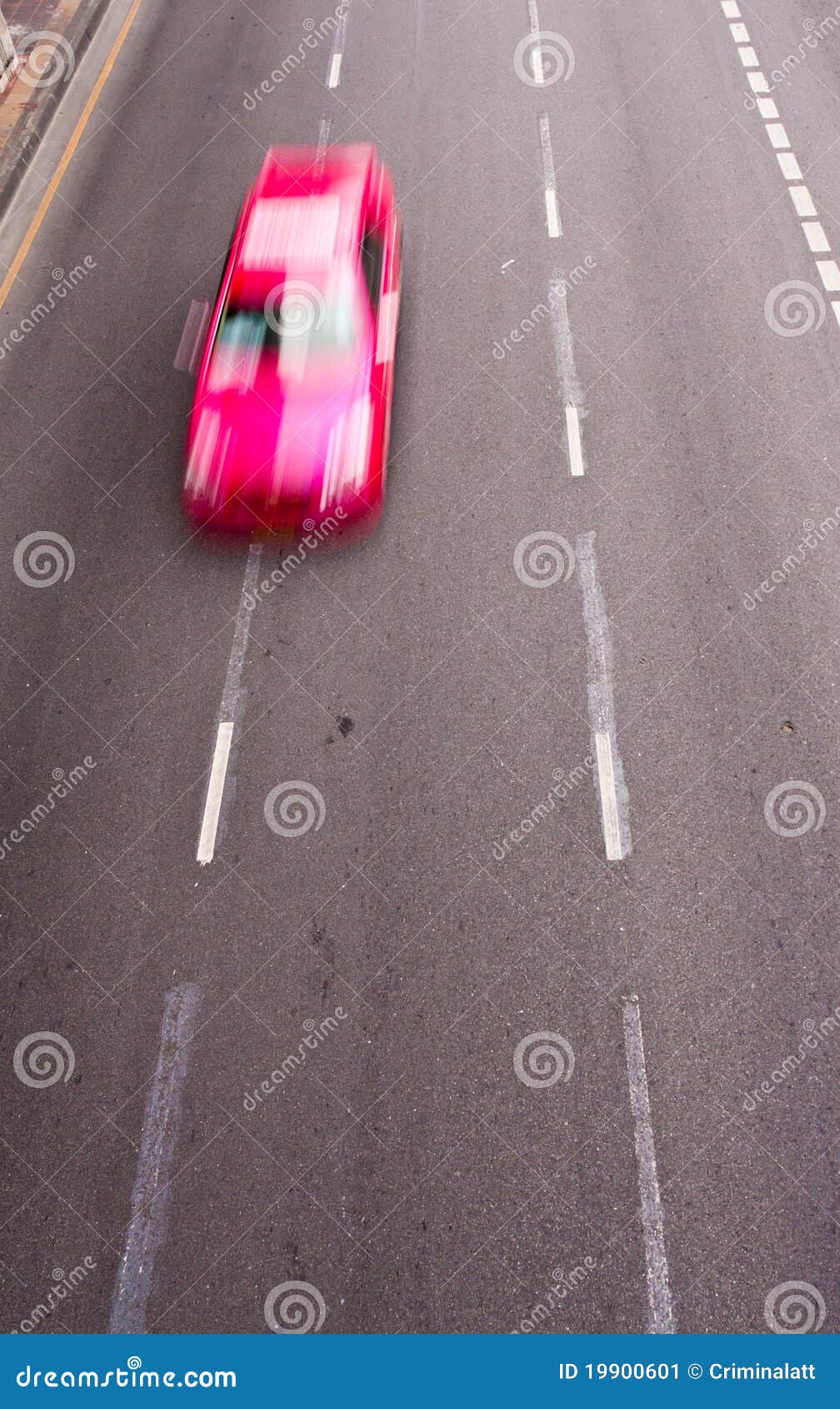 Pink Car Running on the Road Stock Image - Image of pink, running: 19900601