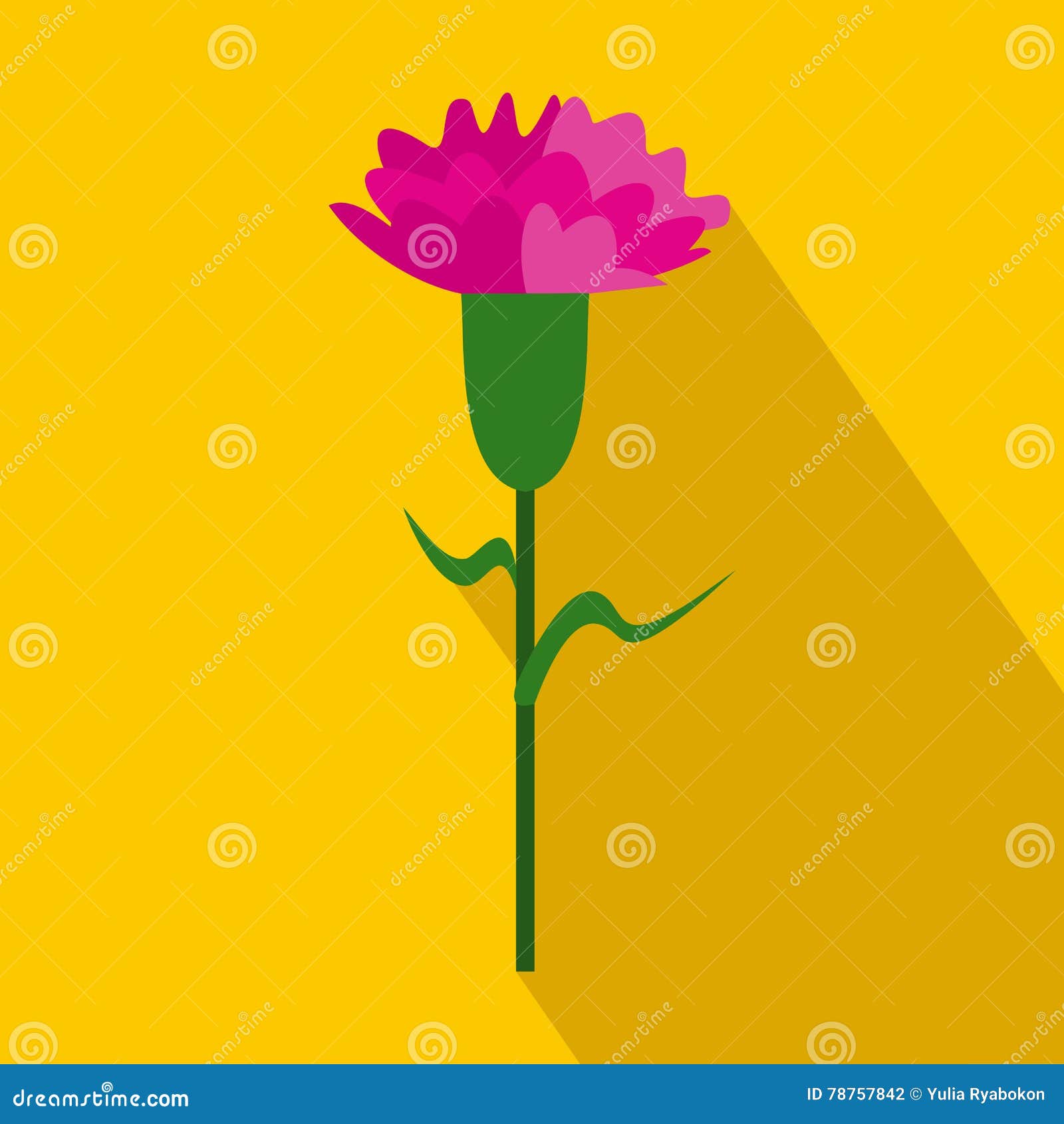 Carnation Icon. Trendy Carnation Logo Concept On White Background From ...