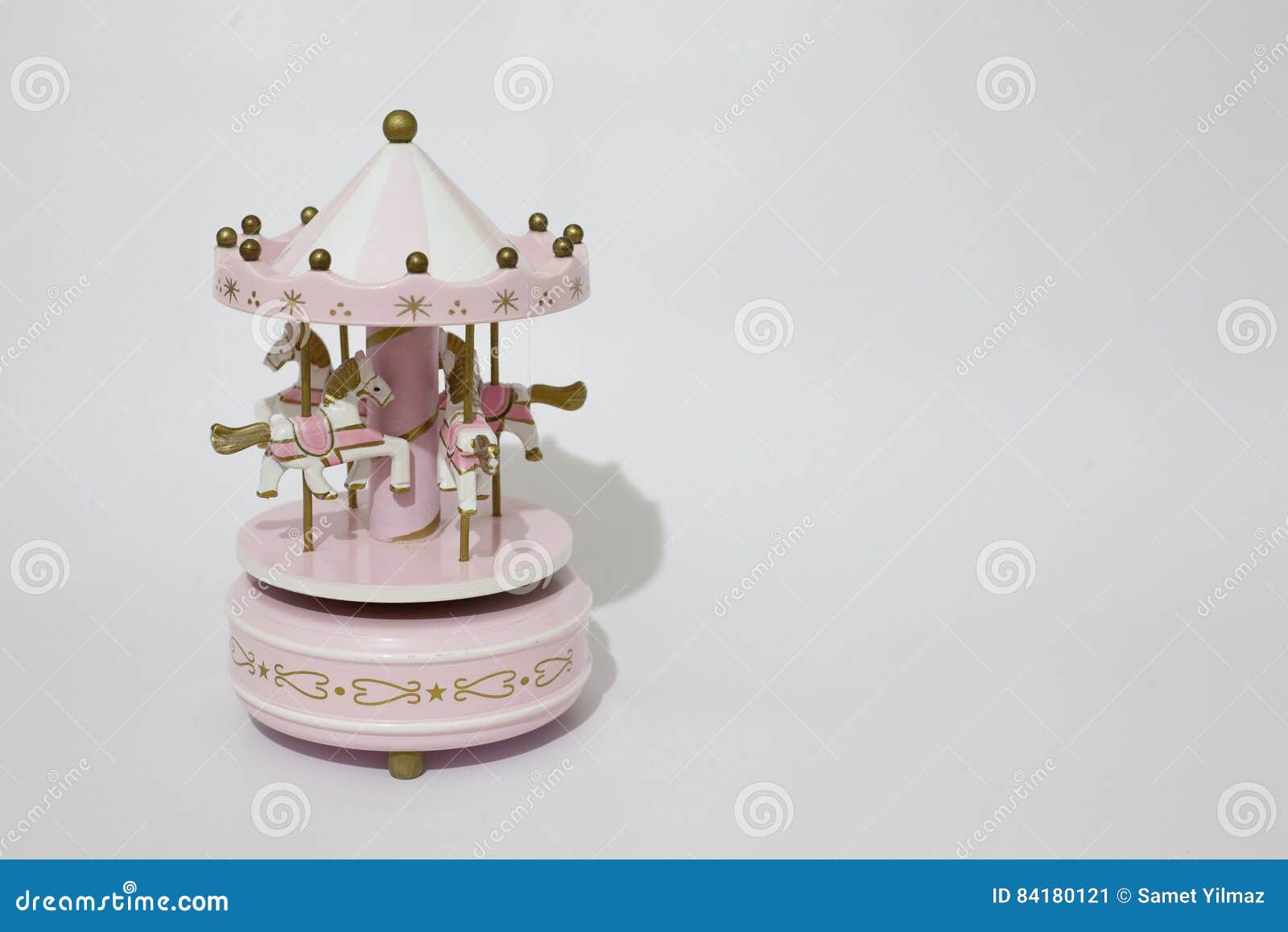 Pink carousel stock image. Image of mini, horse, pink - 84180121