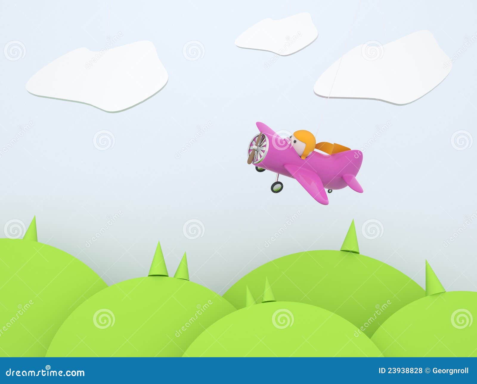 Cartoon Plane. Dot To Dot Game For Kids | CartoonDealer.com #68584829