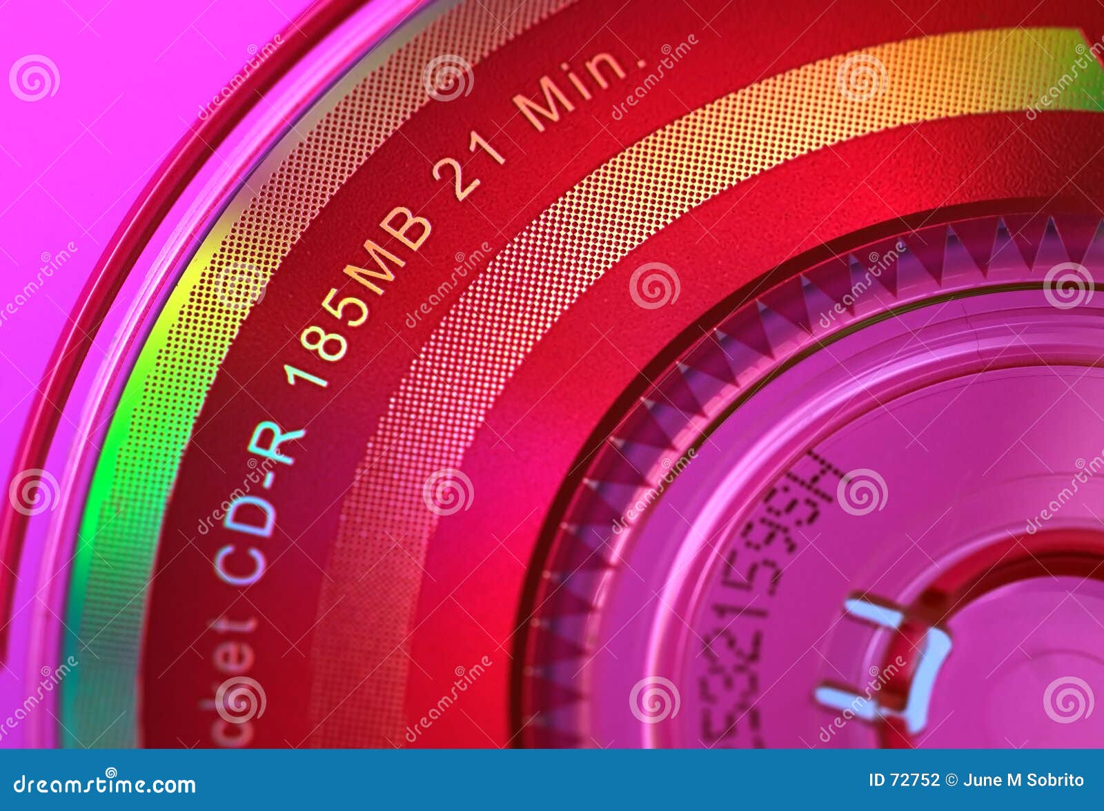 Pink CD stock photo. Image of play, music, burn, data, megabytes - 72752