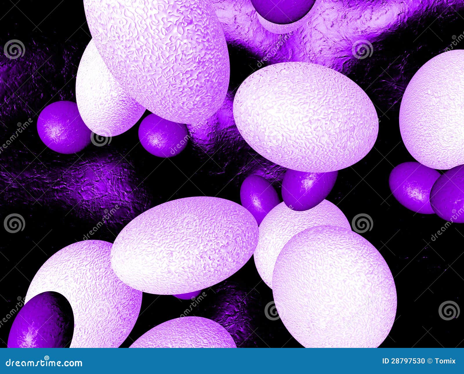 Pink cells stock illustration. Illustration of black - 28797530