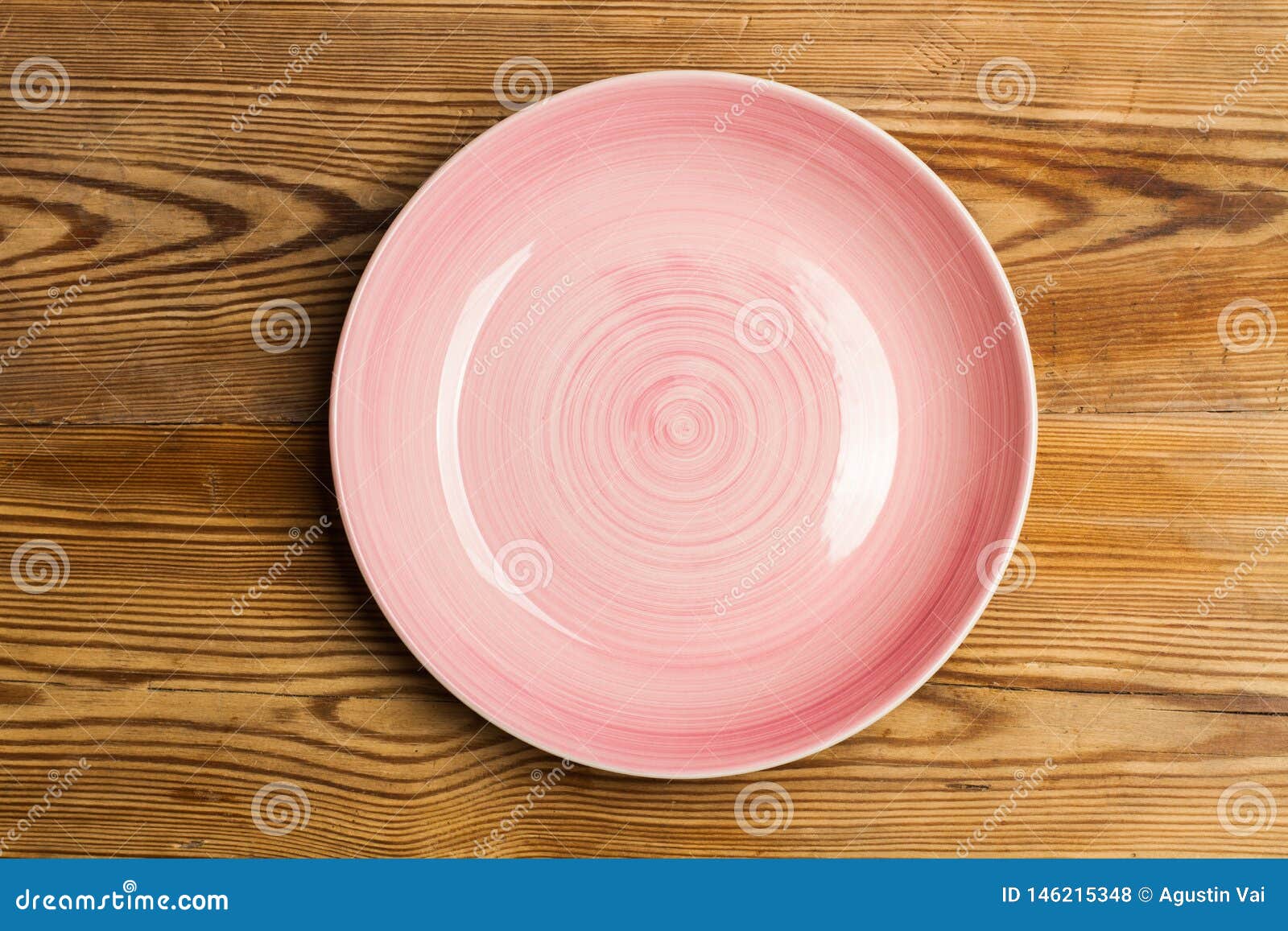A pink ceramic plate stock photo. Image of clean, plate - 146215348
