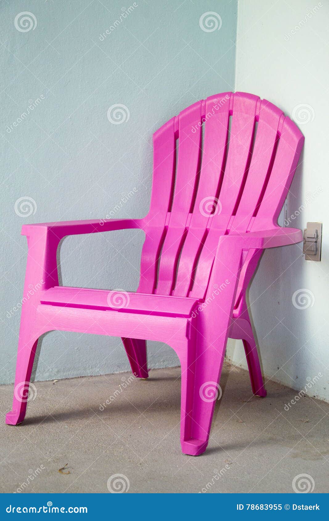 Pink chair stock image. Image of chair, armchair, separate - 78683955