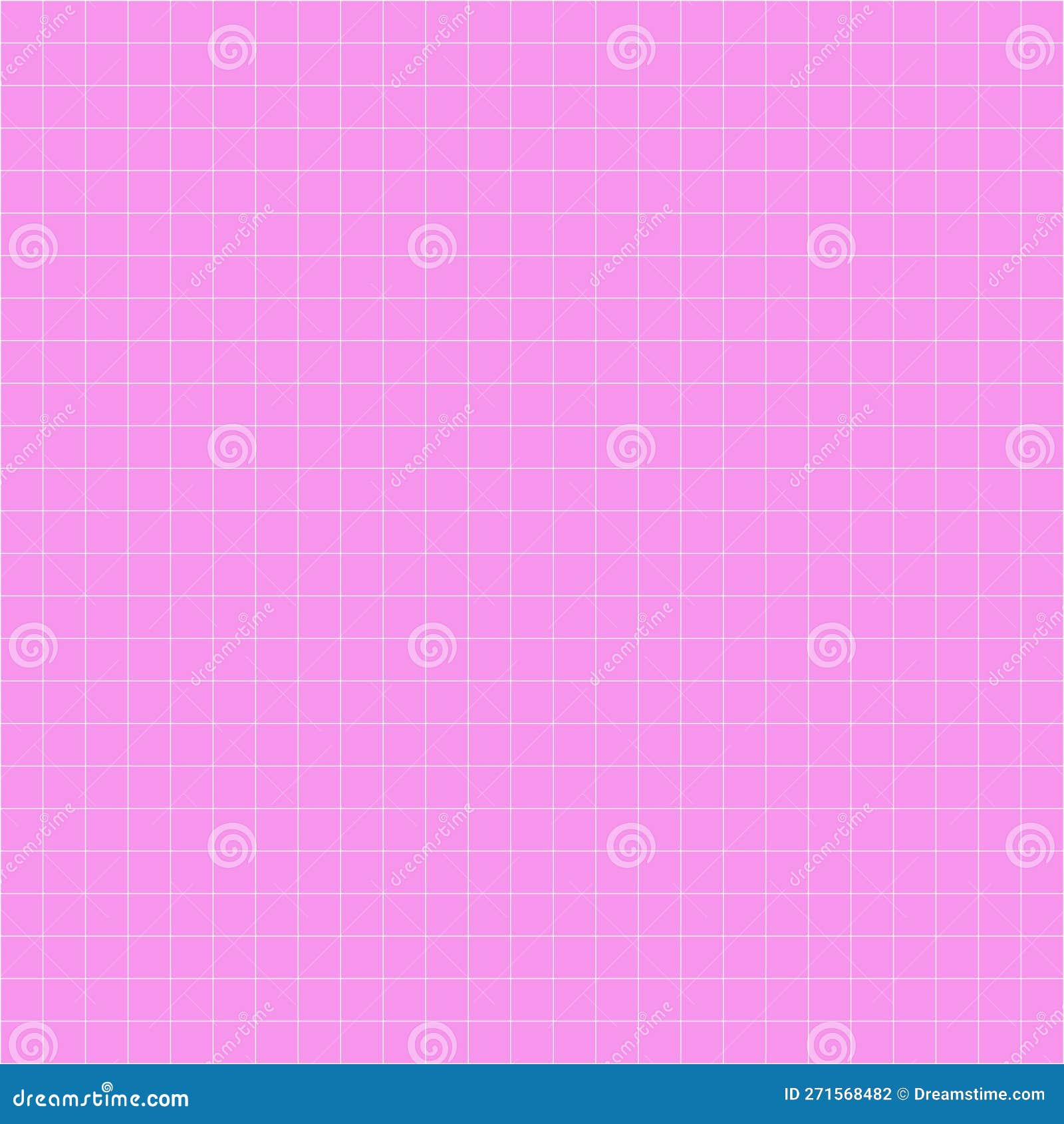 Pink Checked Background, Retro Style, Doodle Style Flat Vector Stock ...