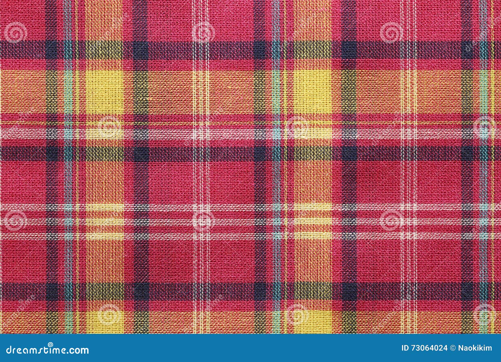 Pink Checked Cloth Texture Background Stock Photo - Image of aged ...