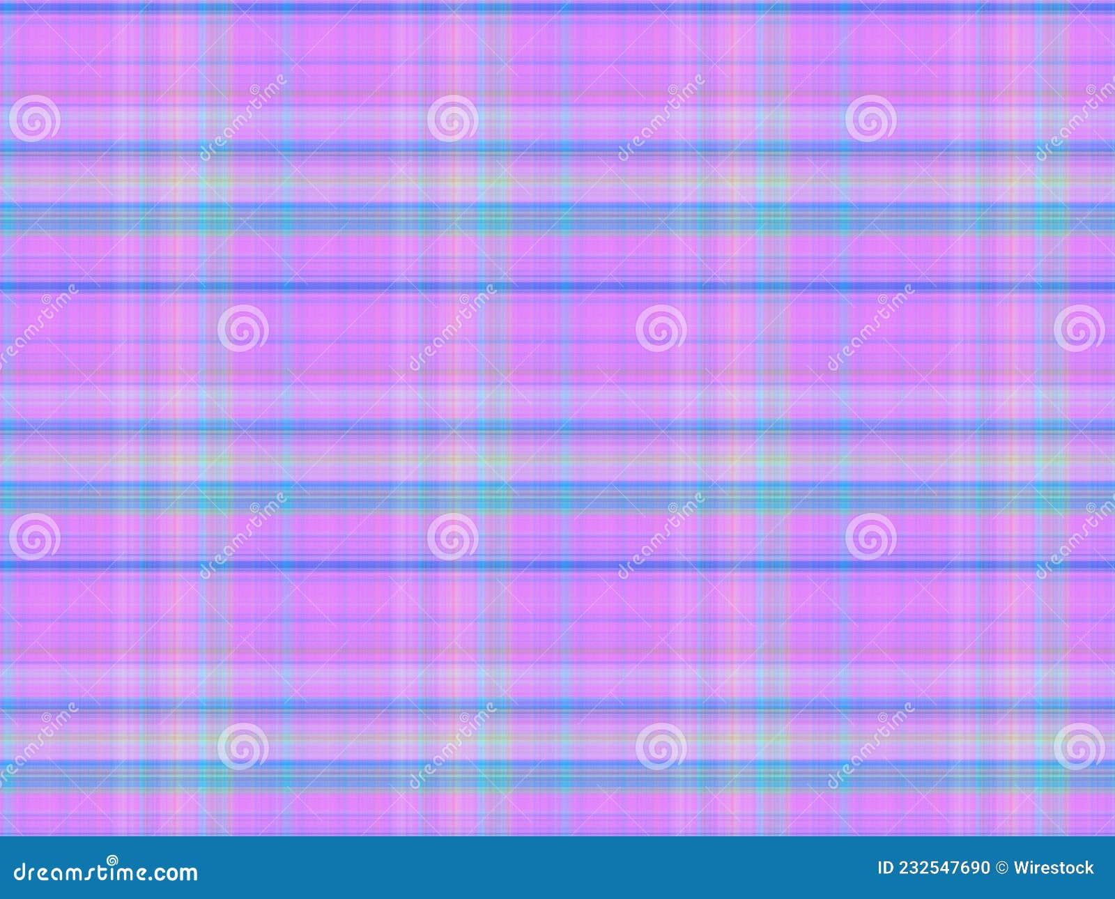 Pink Checkered Fabric Seamless Pattern Stock Illustration ...