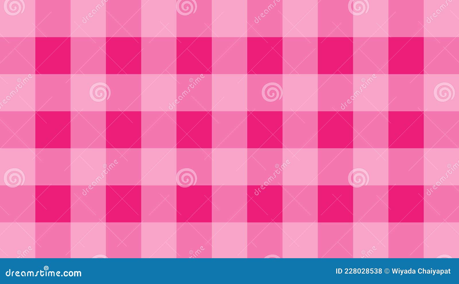 Pink Checkered Pattern Arranged in Alternating Colors Stock Vector ...