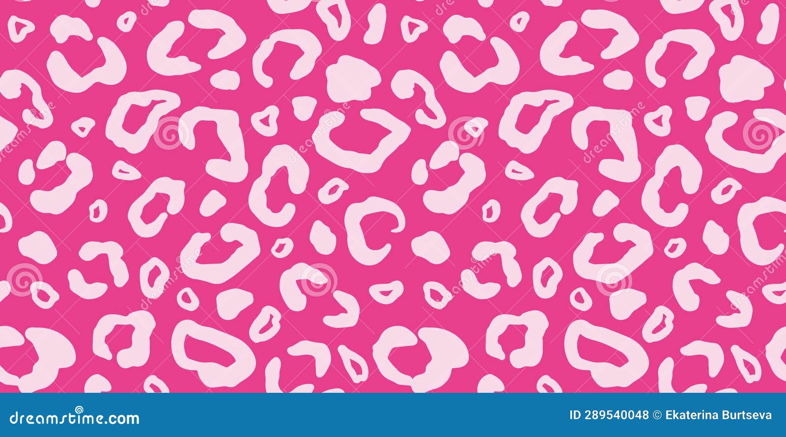 Pink Cheetah Seamless Pattern Leopard Background Stock Vector ...
