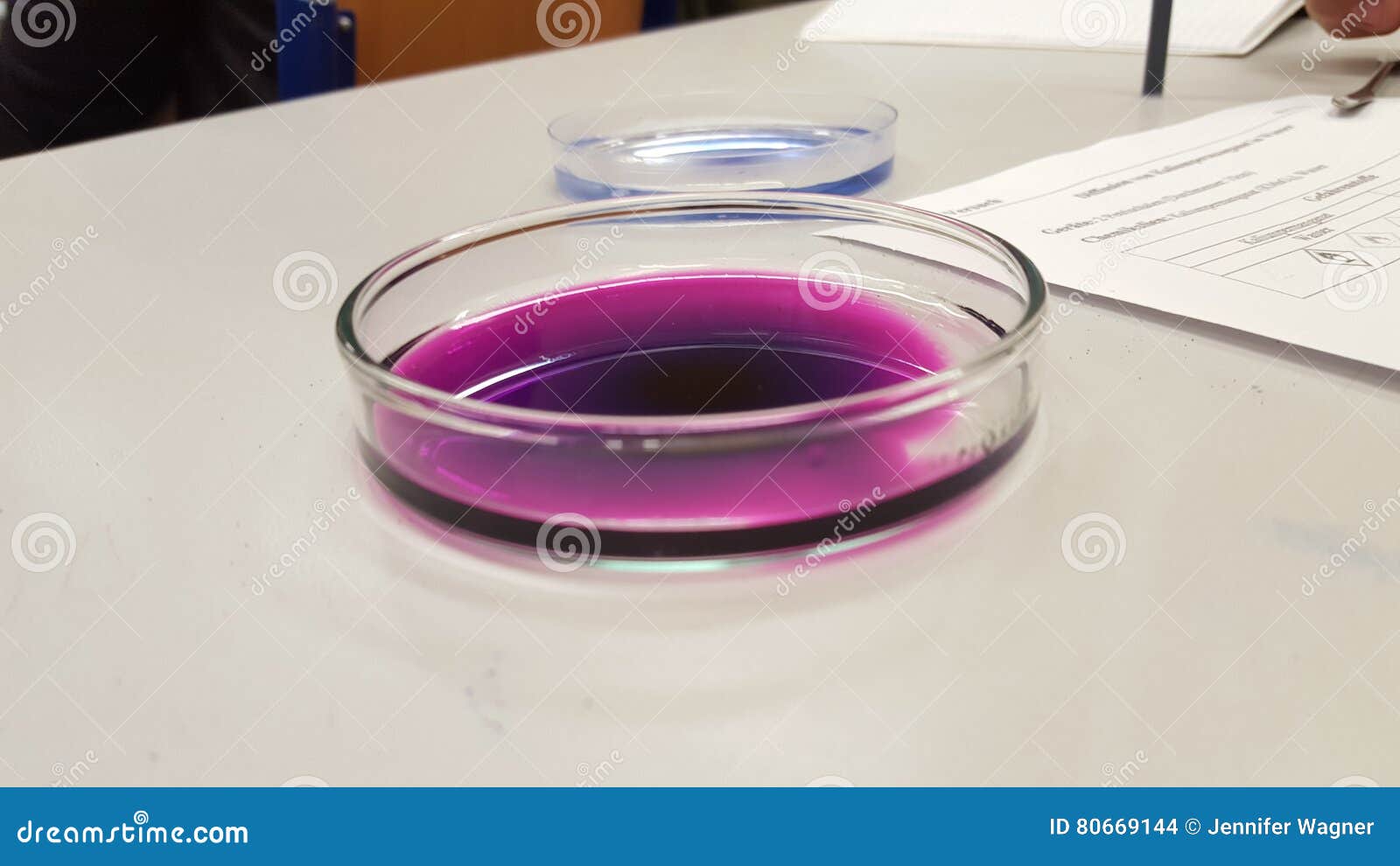 Pink Chemistry stock photo. Image of pink, chemistry - 80669144