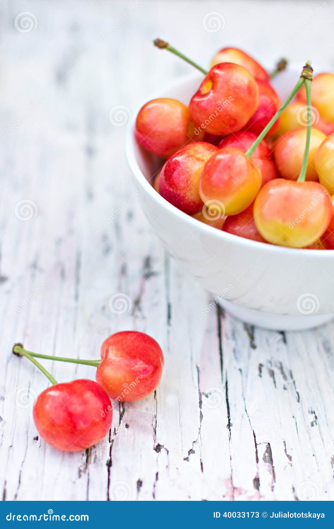 Pink cherries stock image. Image of freshness, white - 40033173