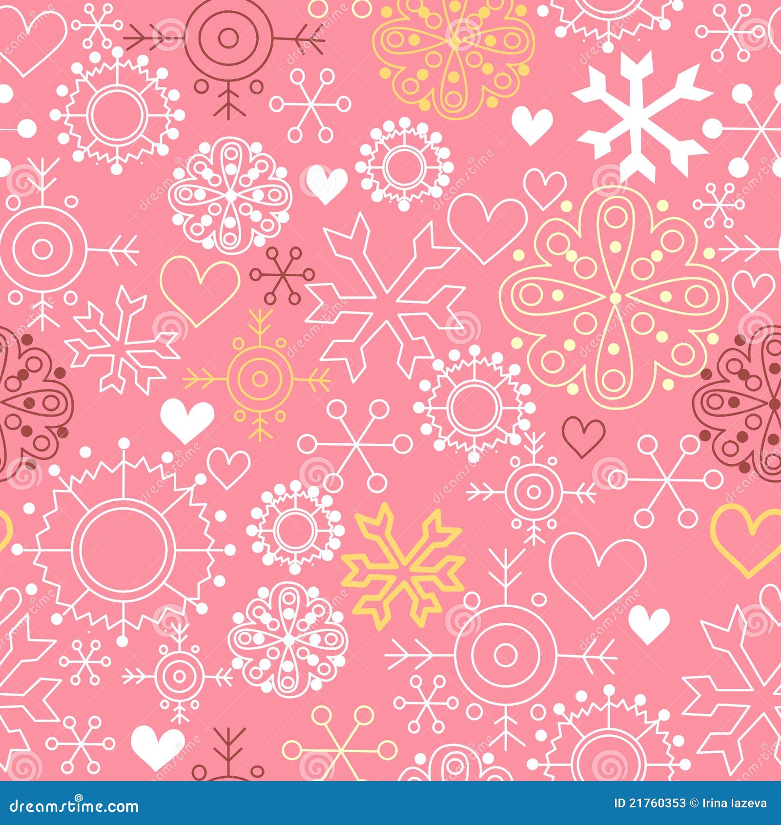 Pink Christmas Background Stock Photos - Image: 21760353