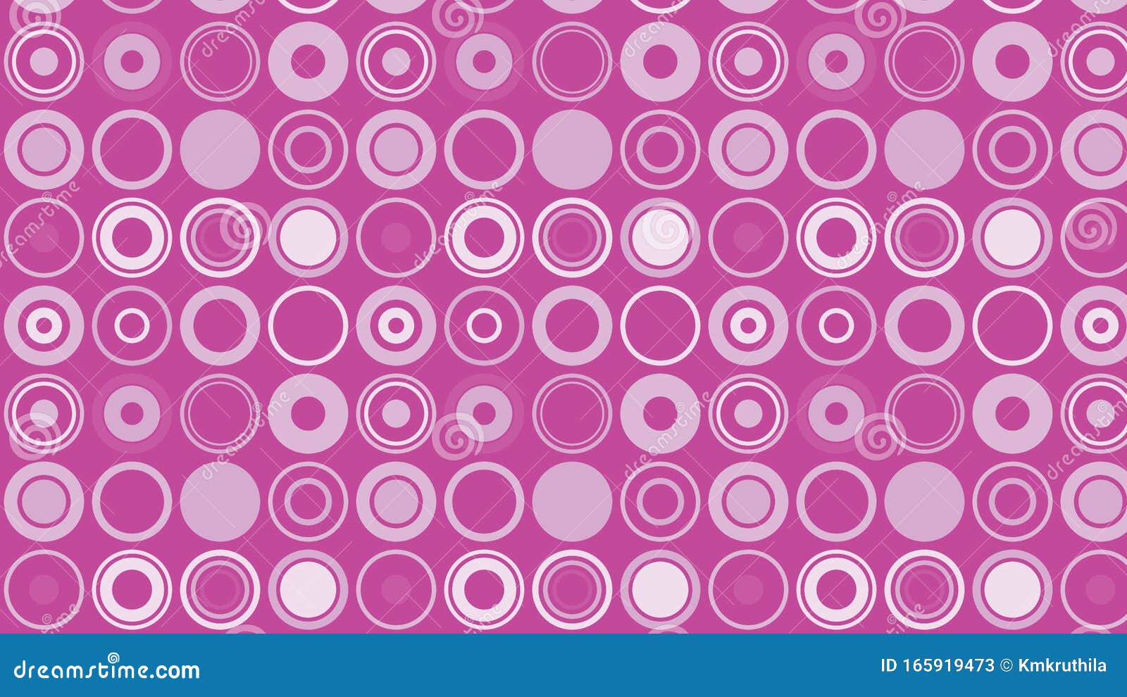 Pink Circle Pattern Background Vector Illustration Stock Vector ...